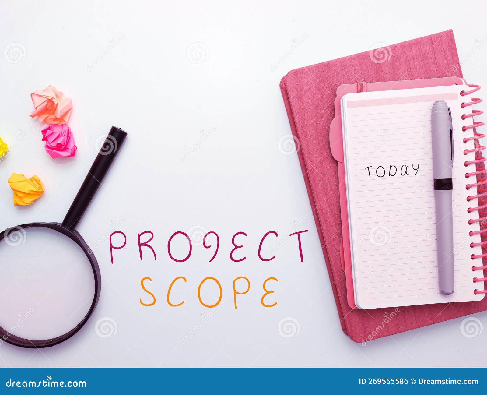 Text Showing Inspiration Project Scope. Concept Meaning Evaluation of ...