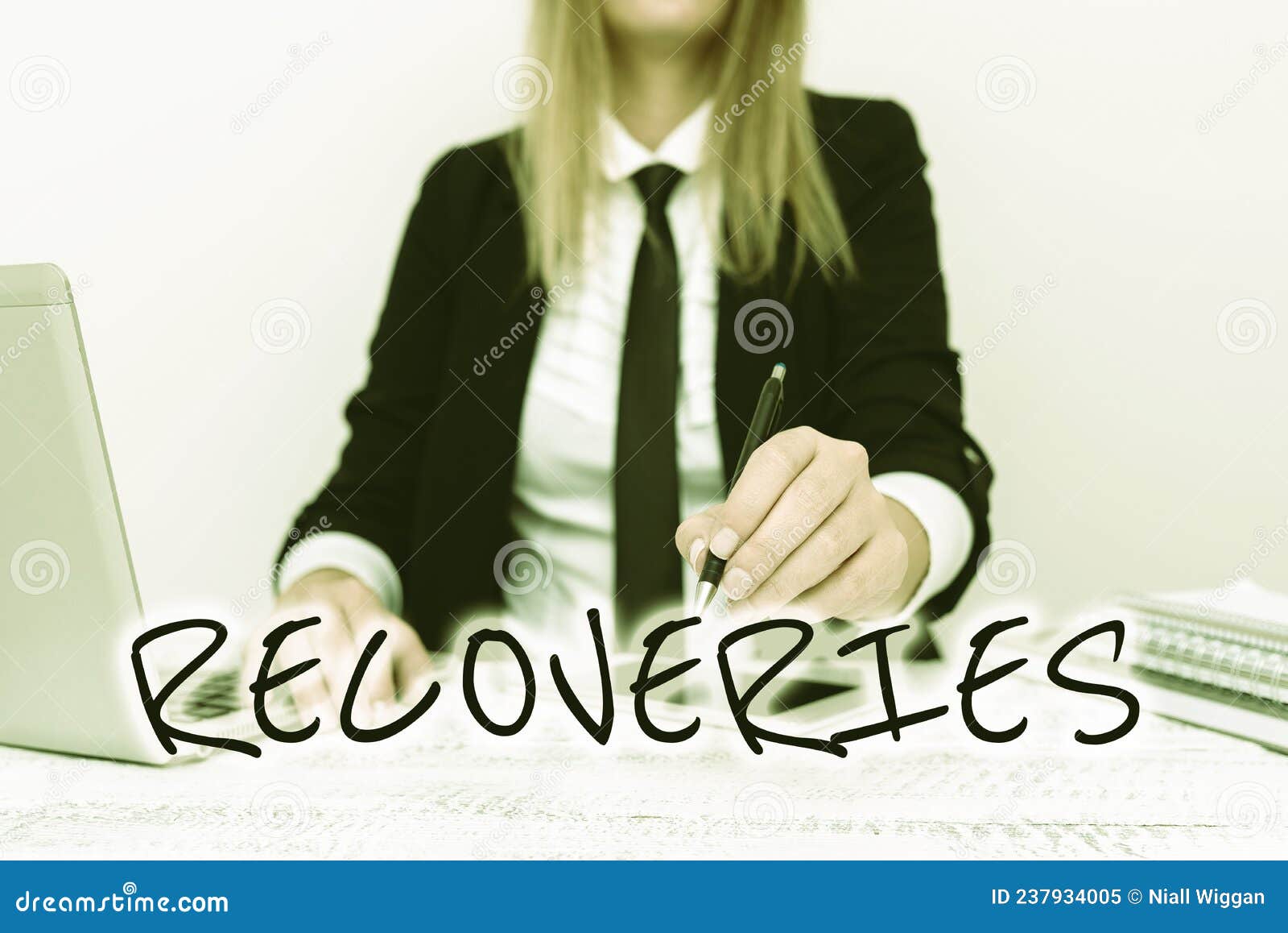 Conceptual Display Recoveries. Business Idea Process of Regaining ...