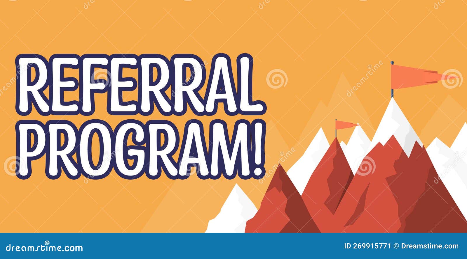 Text Showing Inspiration Referral Program. Word Written on Sending Own ... Text Showing Inspiration Referral Program. Word Written on Sending Own ...