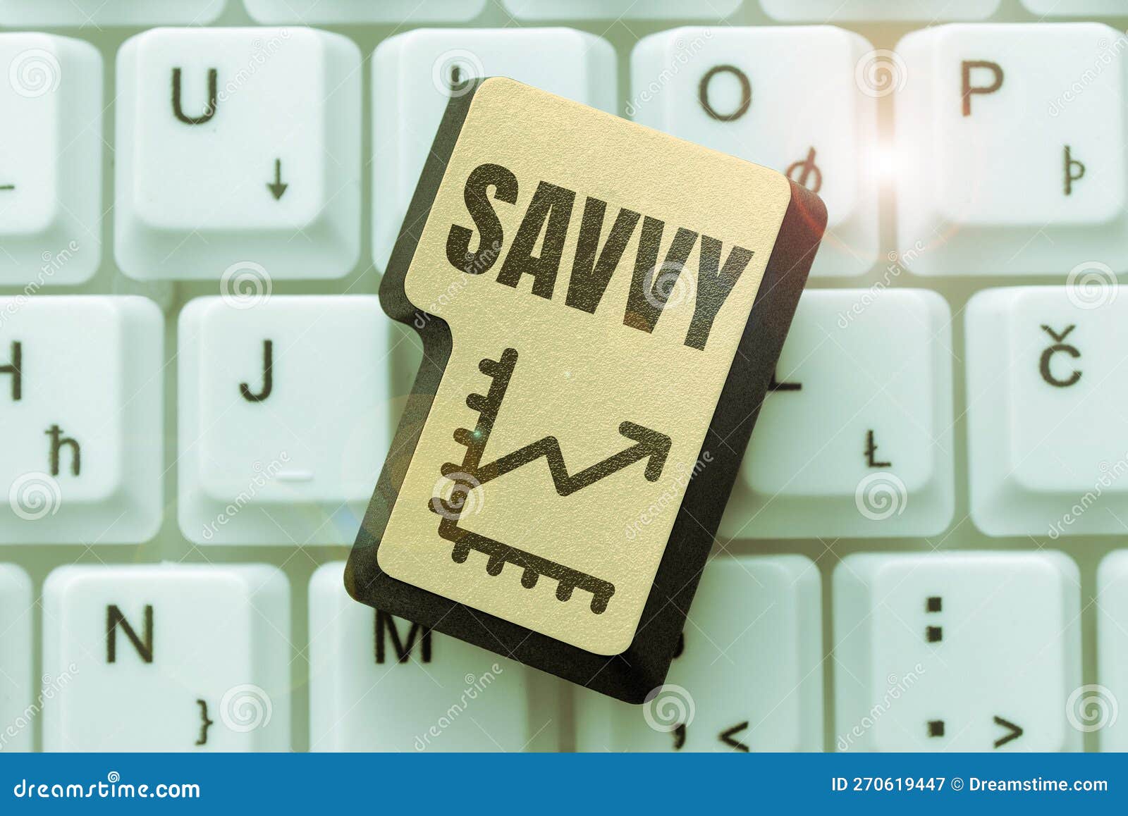 Text Showing Inspiration Savvy. Business Showcase Having Perception ...