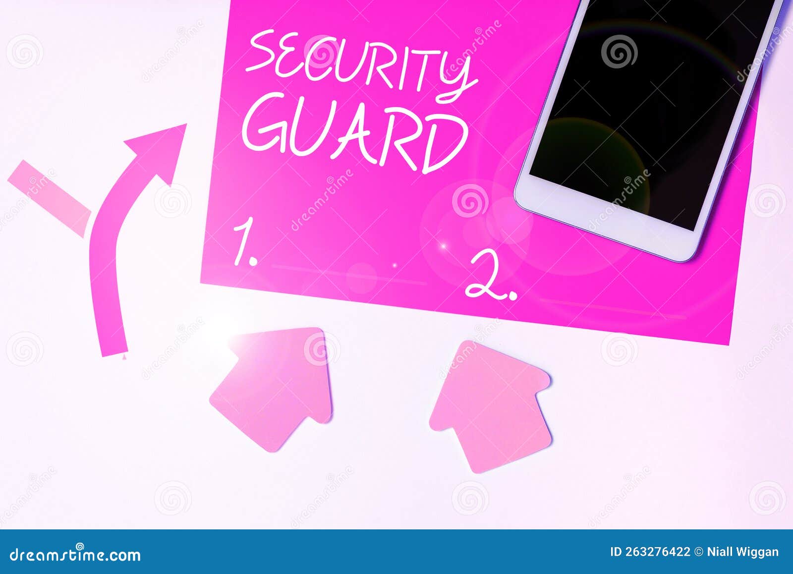Text Showing Inspiration Security Guard. Internet Concept Tools Used To ...
