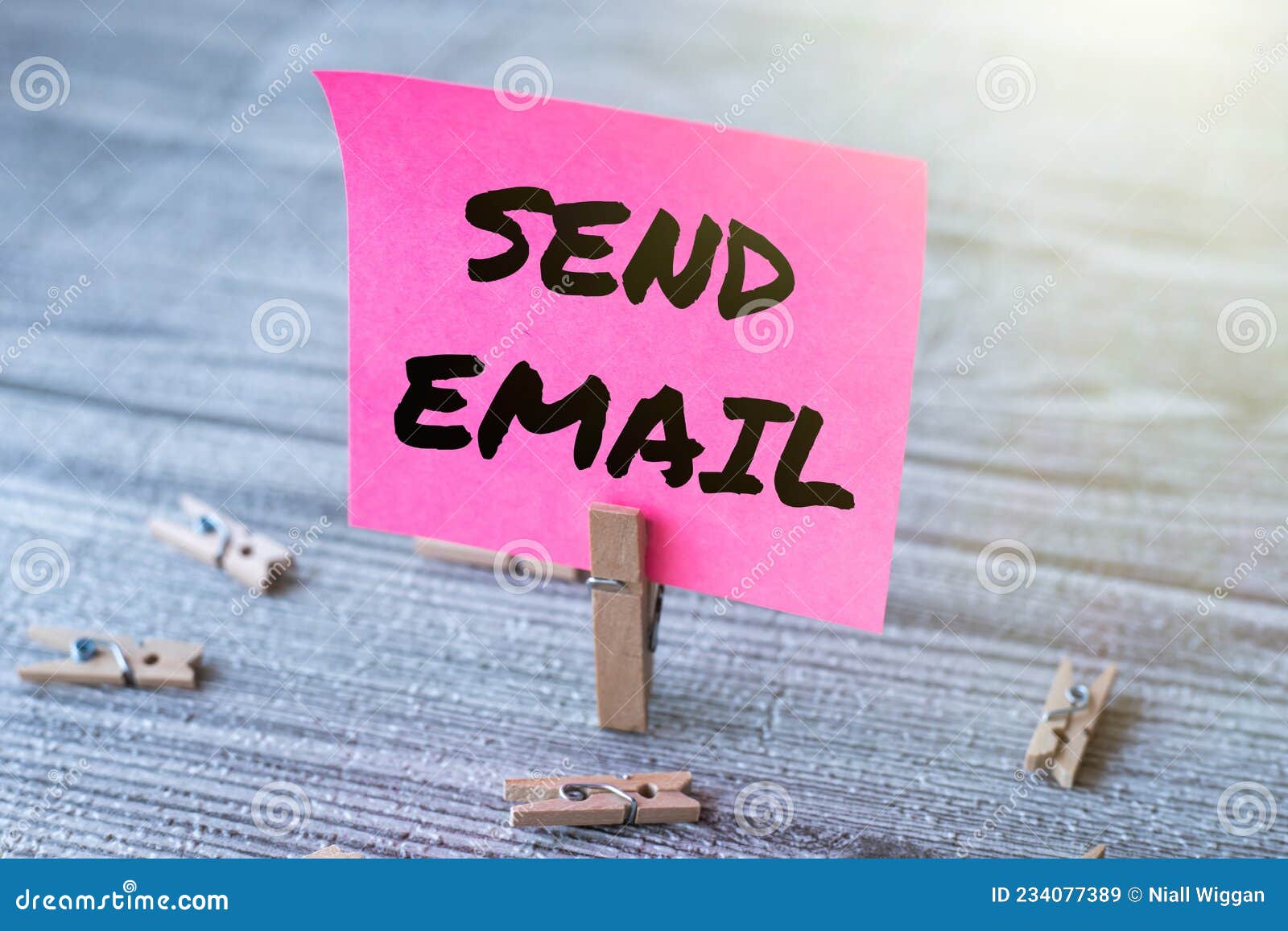 Text Showing Inspiration Send Email. Concept Meaning the System for ...