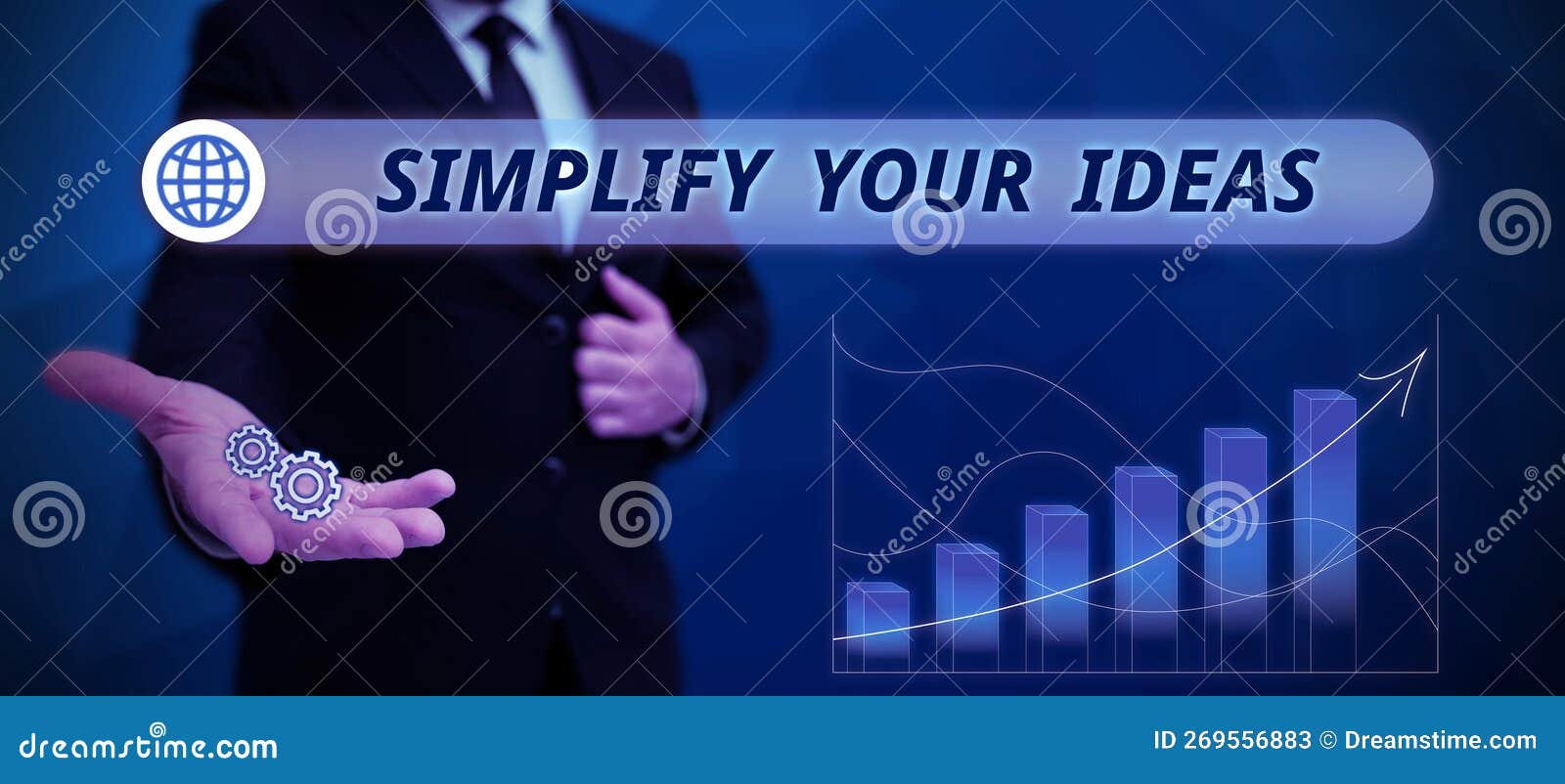 Text Showing Inspiration Simplify Your Ideas. Word for Make Simple or ...