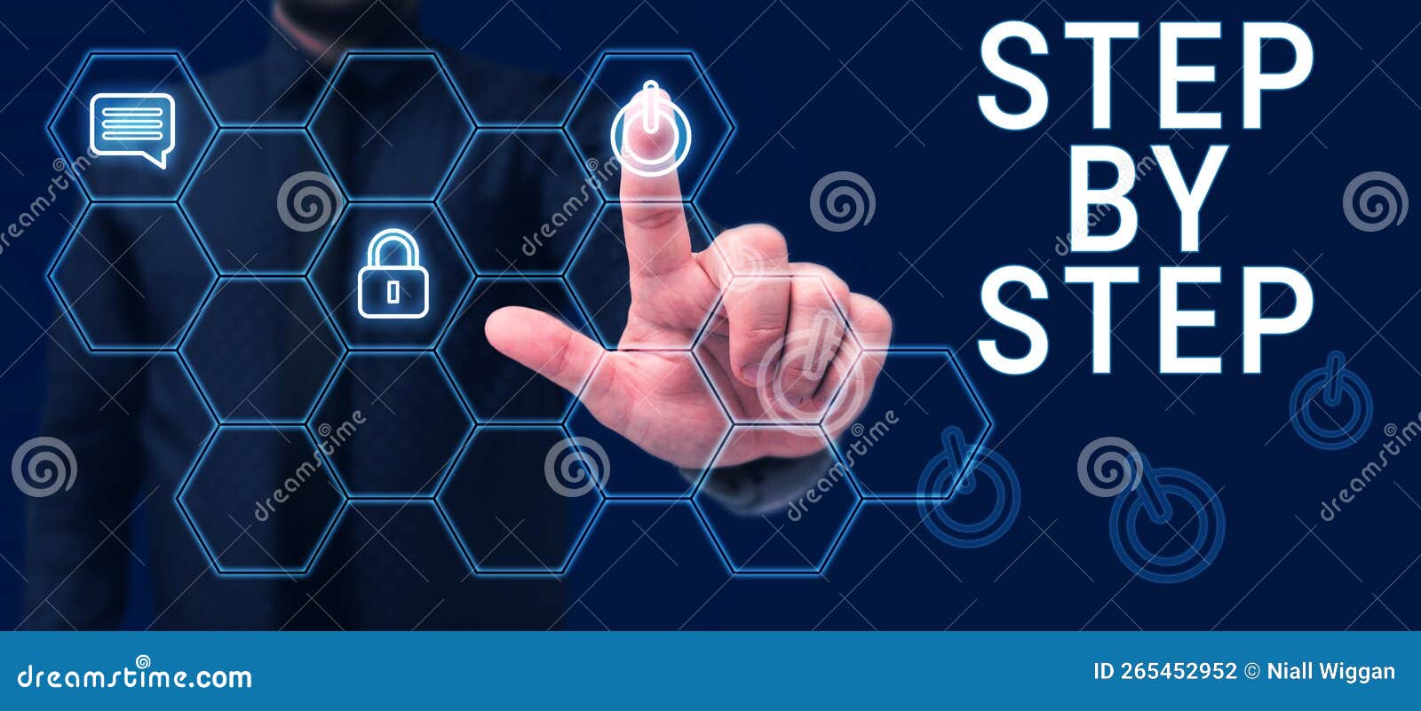 Text Showing Inspiration Step by Step. Word for Slow Progress Road To ...