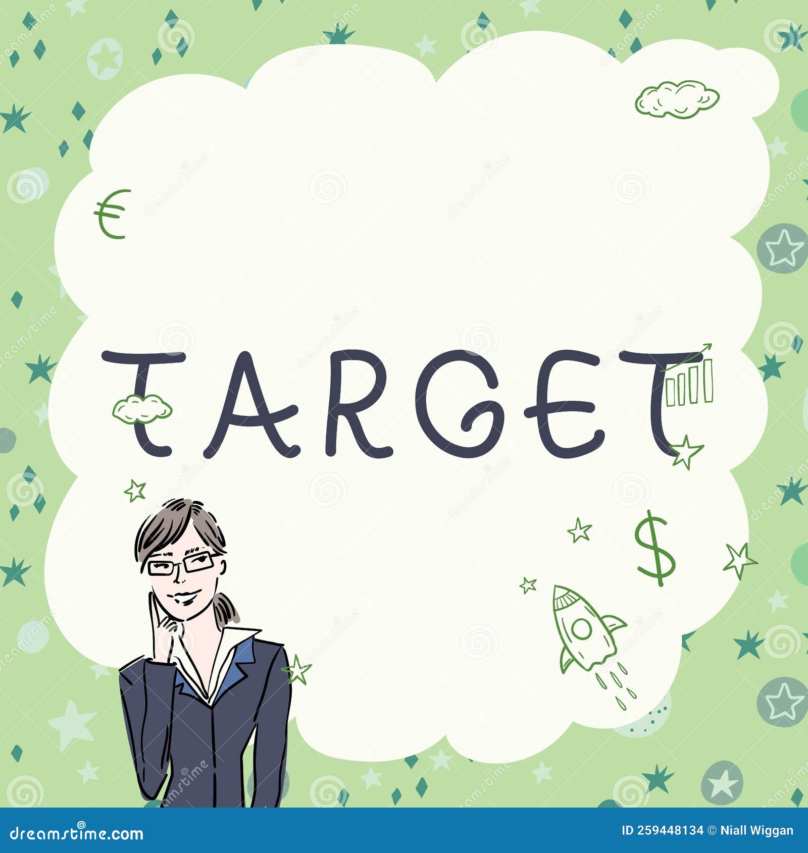 Text Showing Inspiration Target. Business Approach Something at Which ...