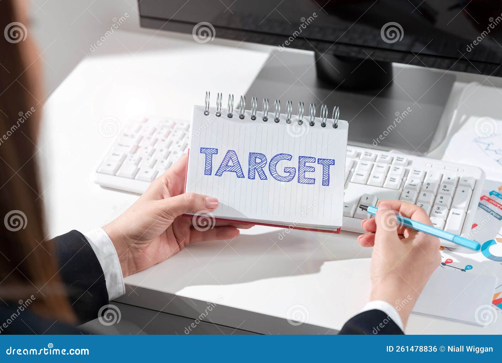Text Showing Inspiration Target. Concept Meaning Something at Which ...