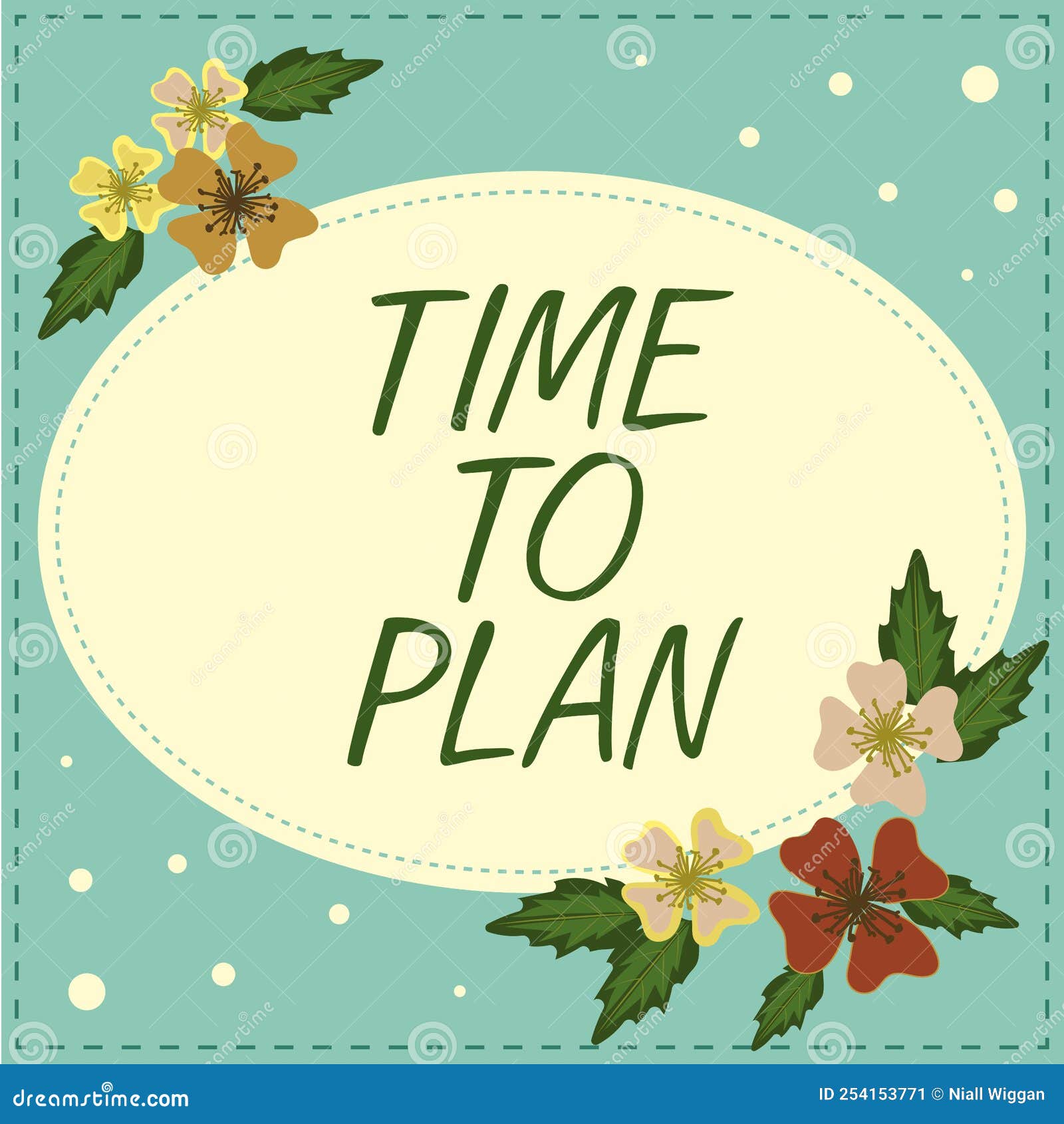 Text Showing Inspiration Time To Plan. Conceptual Photo Preparation of ...