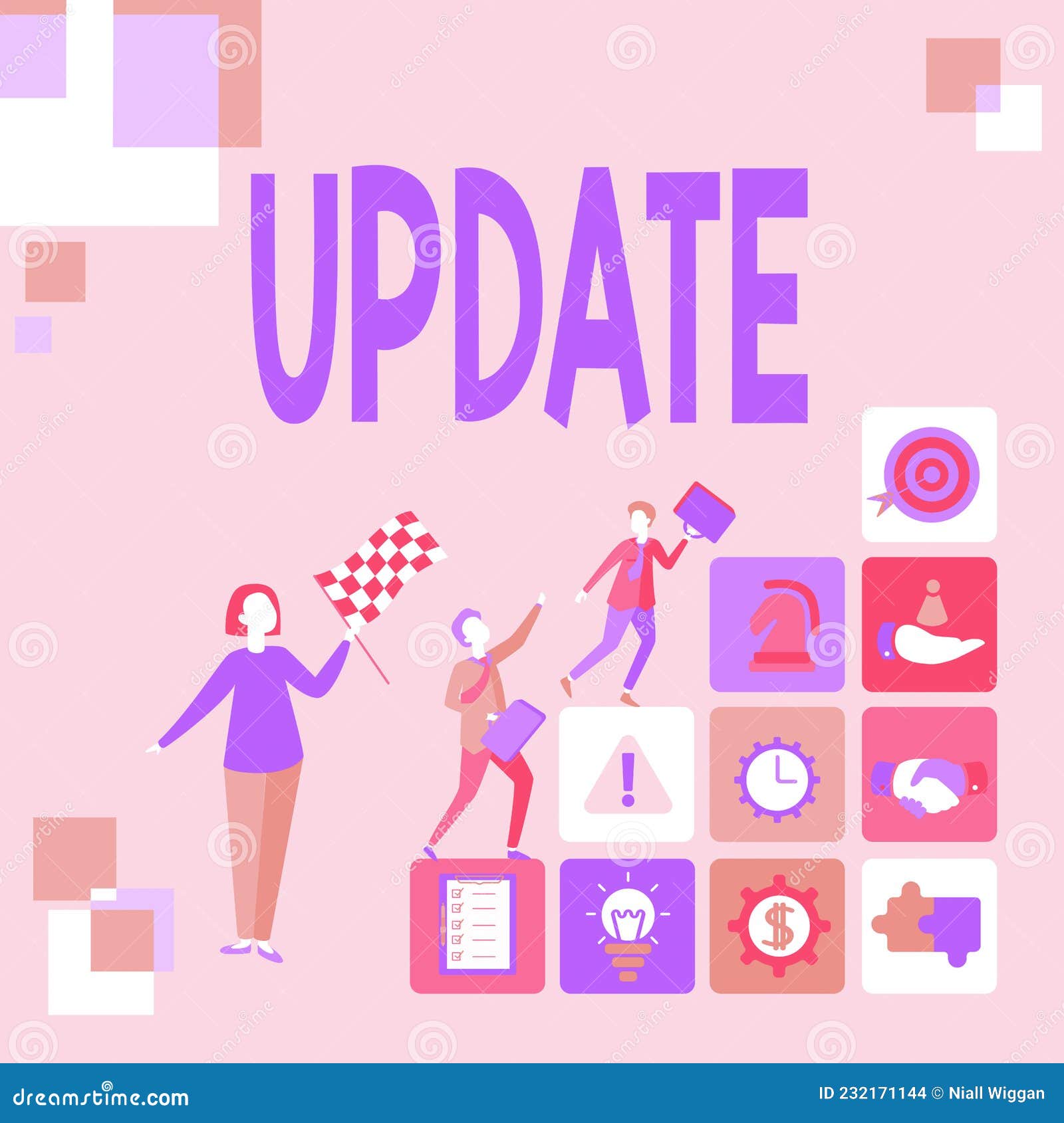 Text Showing Inspiration UPDATE. Word Written on Make Something More ...