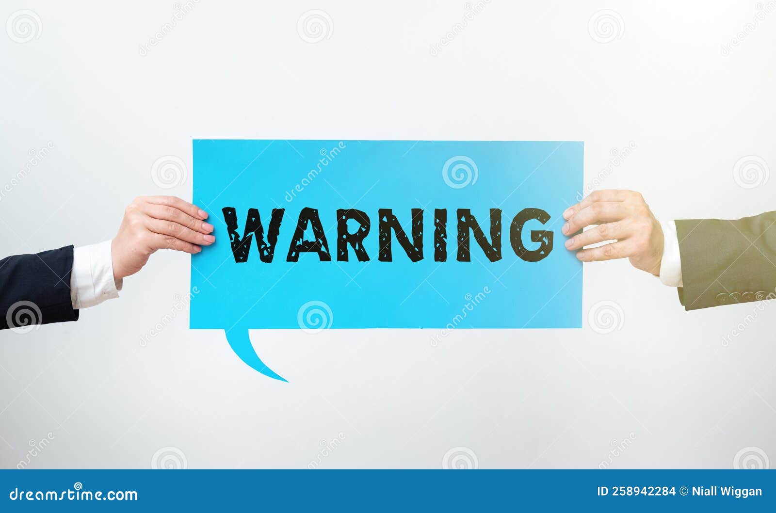 Text Showing Inspiration Warning. Internet Concept Statement or Event ...