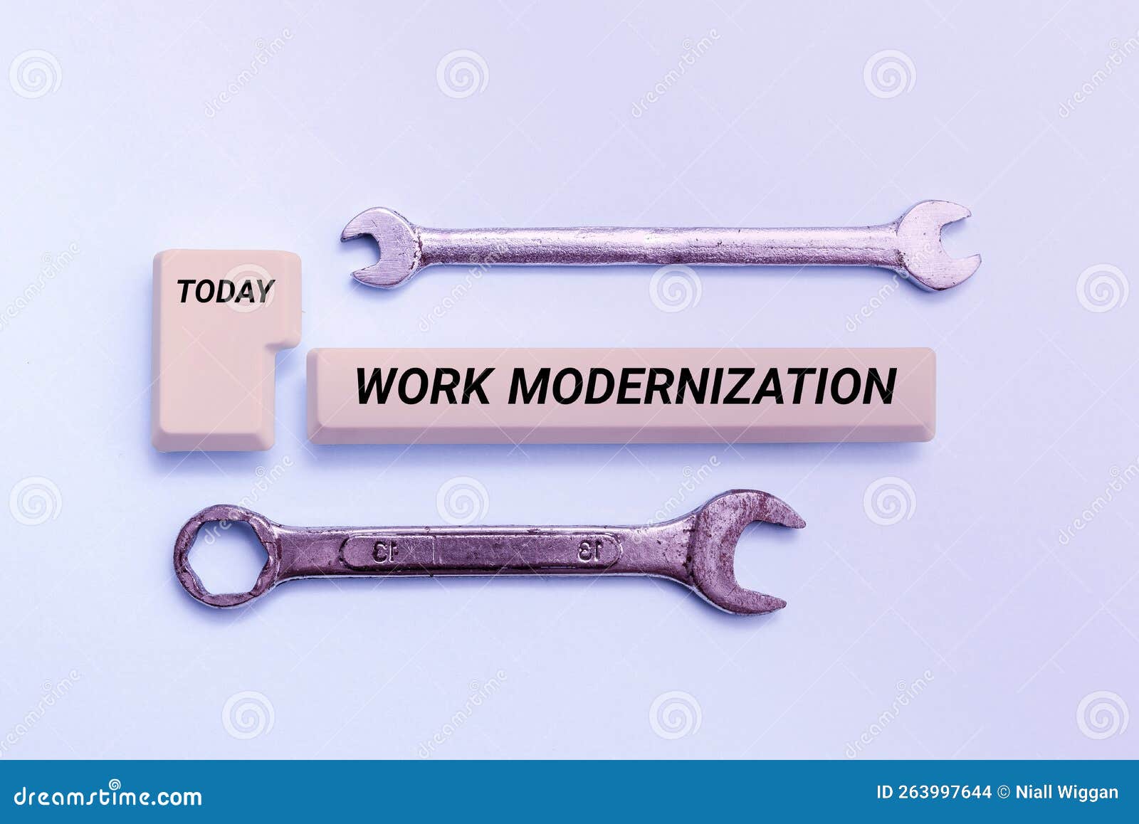 Text Showing Inspiration Work Modernization. Business Idea Changing ...