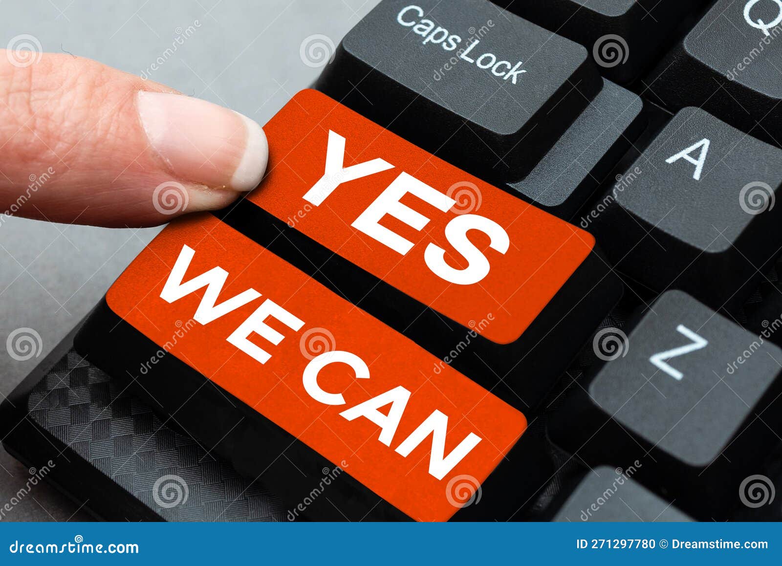 Inspiration Showing Sign Yes we Can. Word for Motivation To Do ... Inspiration Showing Sign Yes we Can. Word for Motivation To Do ...