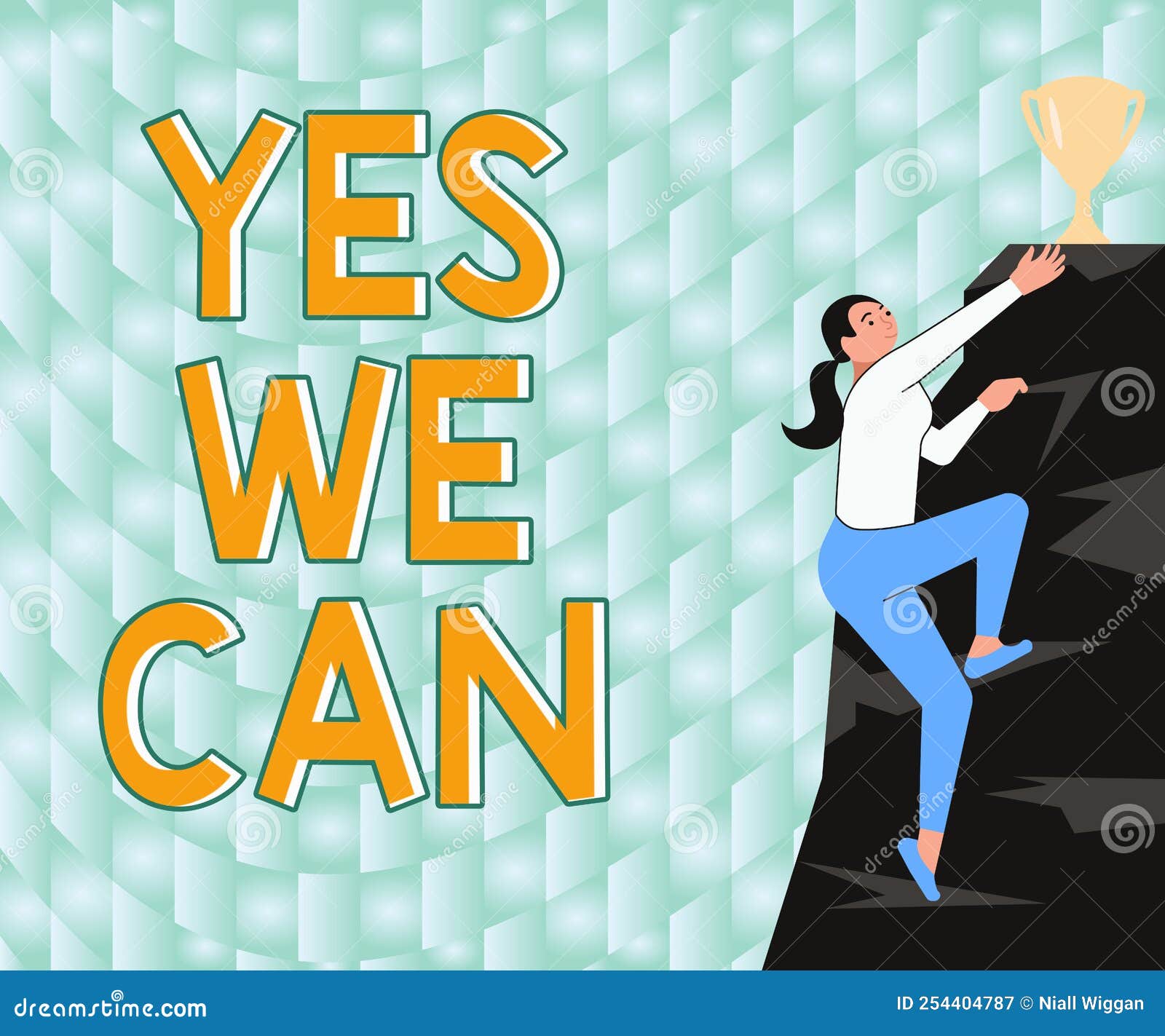 Conceptual Display Yes we Can. Word for Motivation To Do Something Have ... Conceptual Display Yes we Can. Word for Motivation To Do Something Have ...