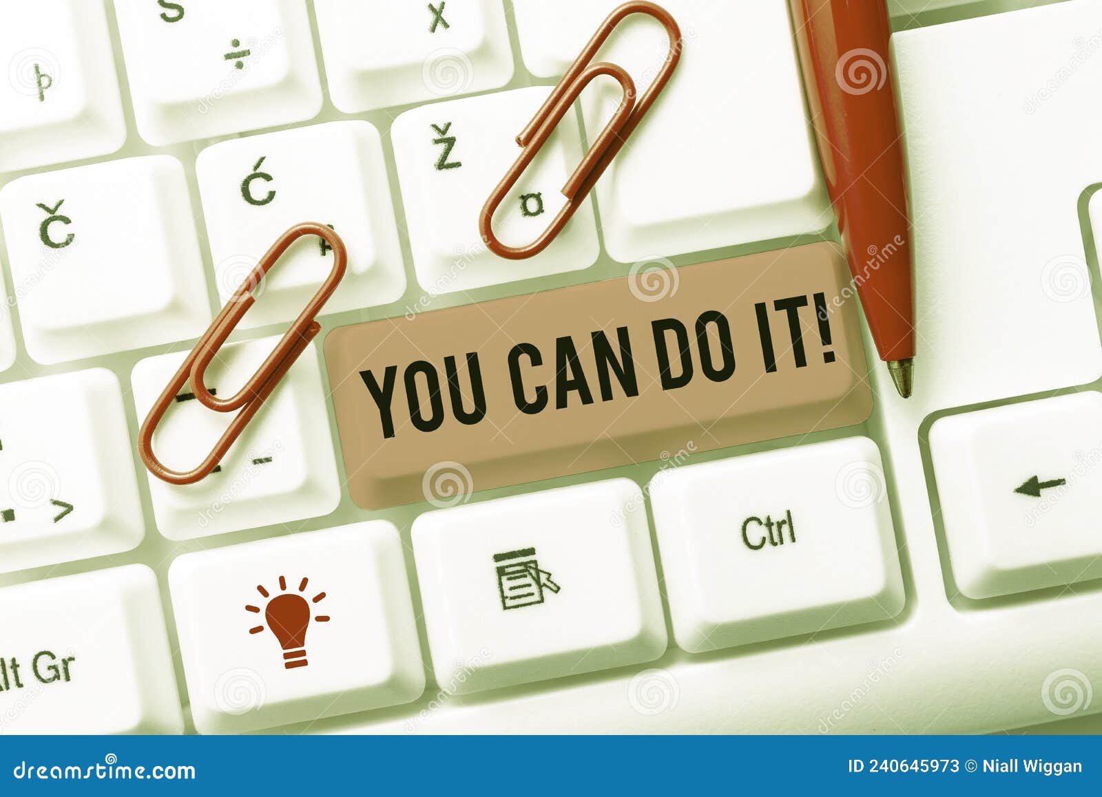 Text Showing Inspiration You Can Do it. Concept Meaning You Can Do it ...