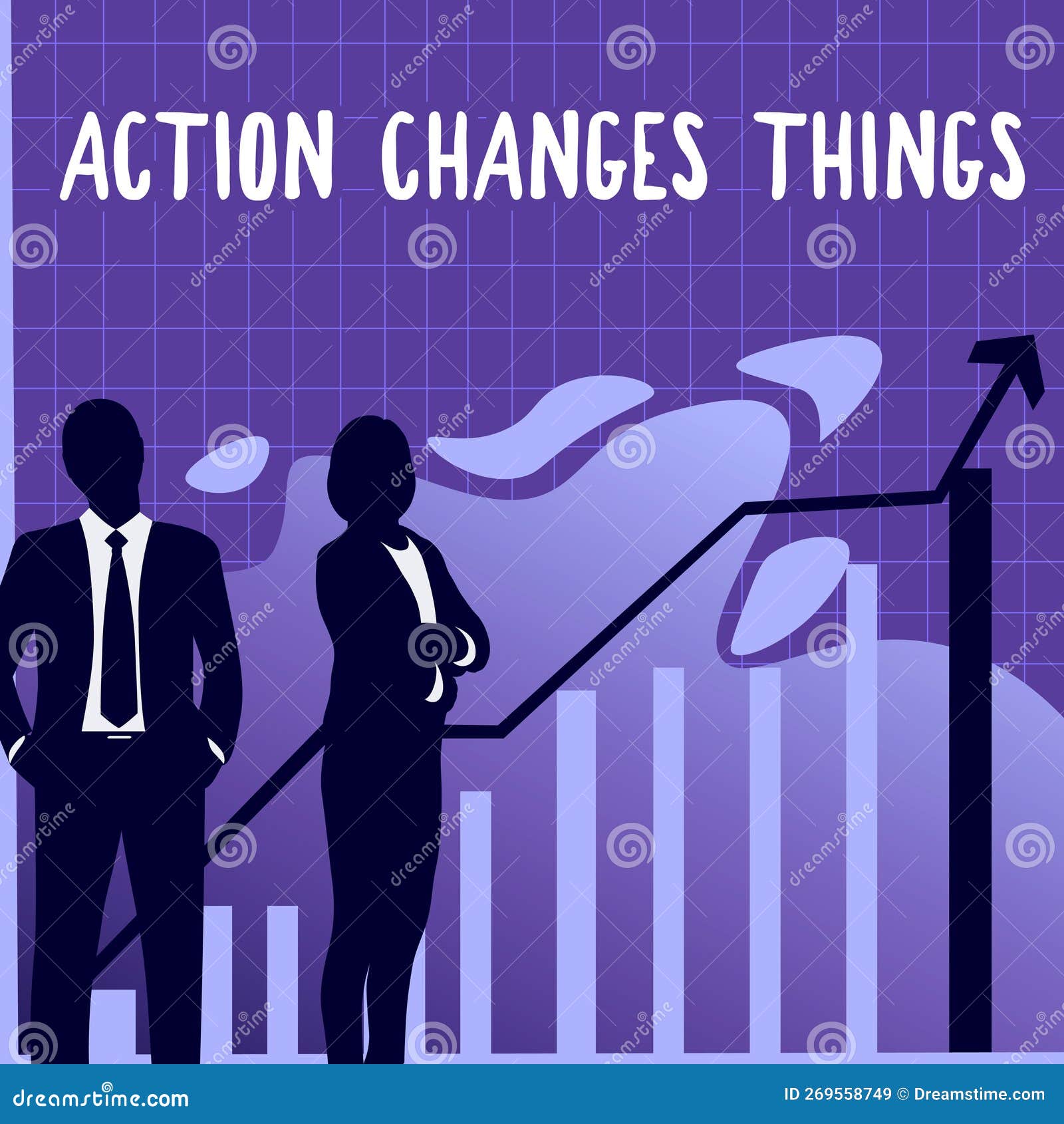 Handwriting Text Action Changes Things. Business Approach Doing ...