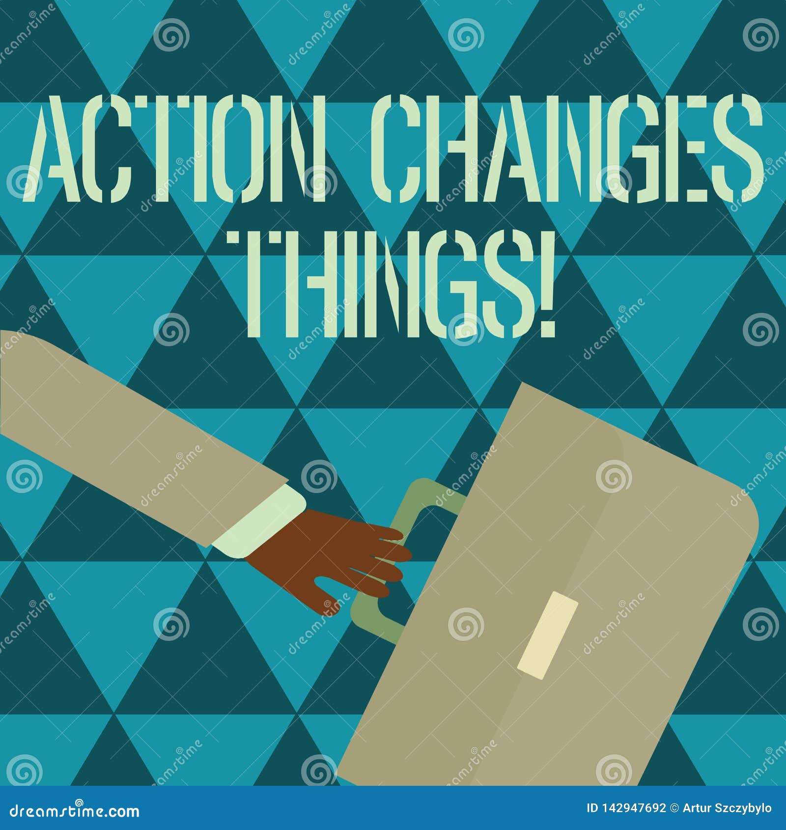 Text Sign Showing Action Changes Things. Conceptual Photo Start Doing ...