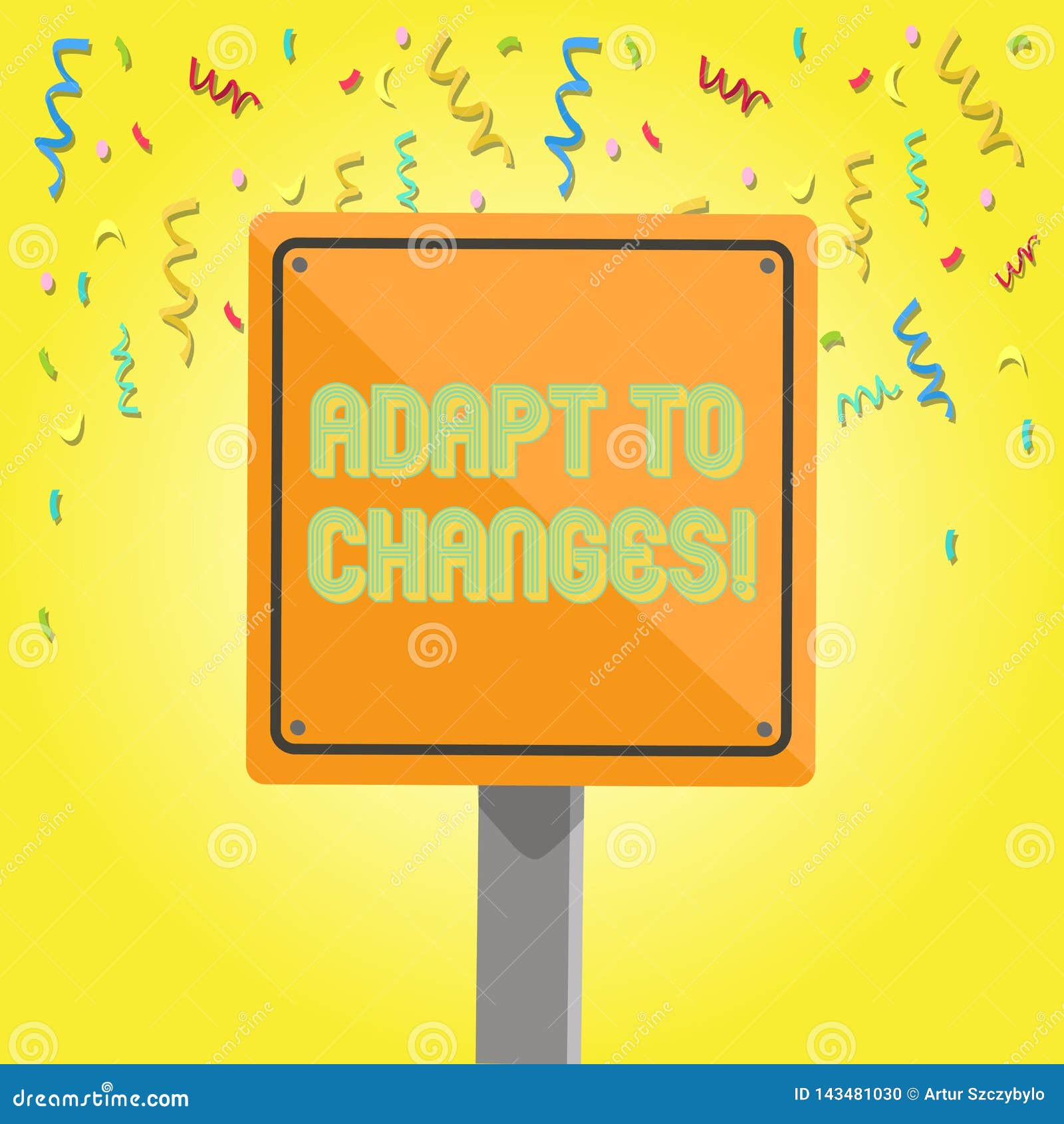 Text Sign Showing Adapt To Changes. Conceptual Photo Innovative Changes ...