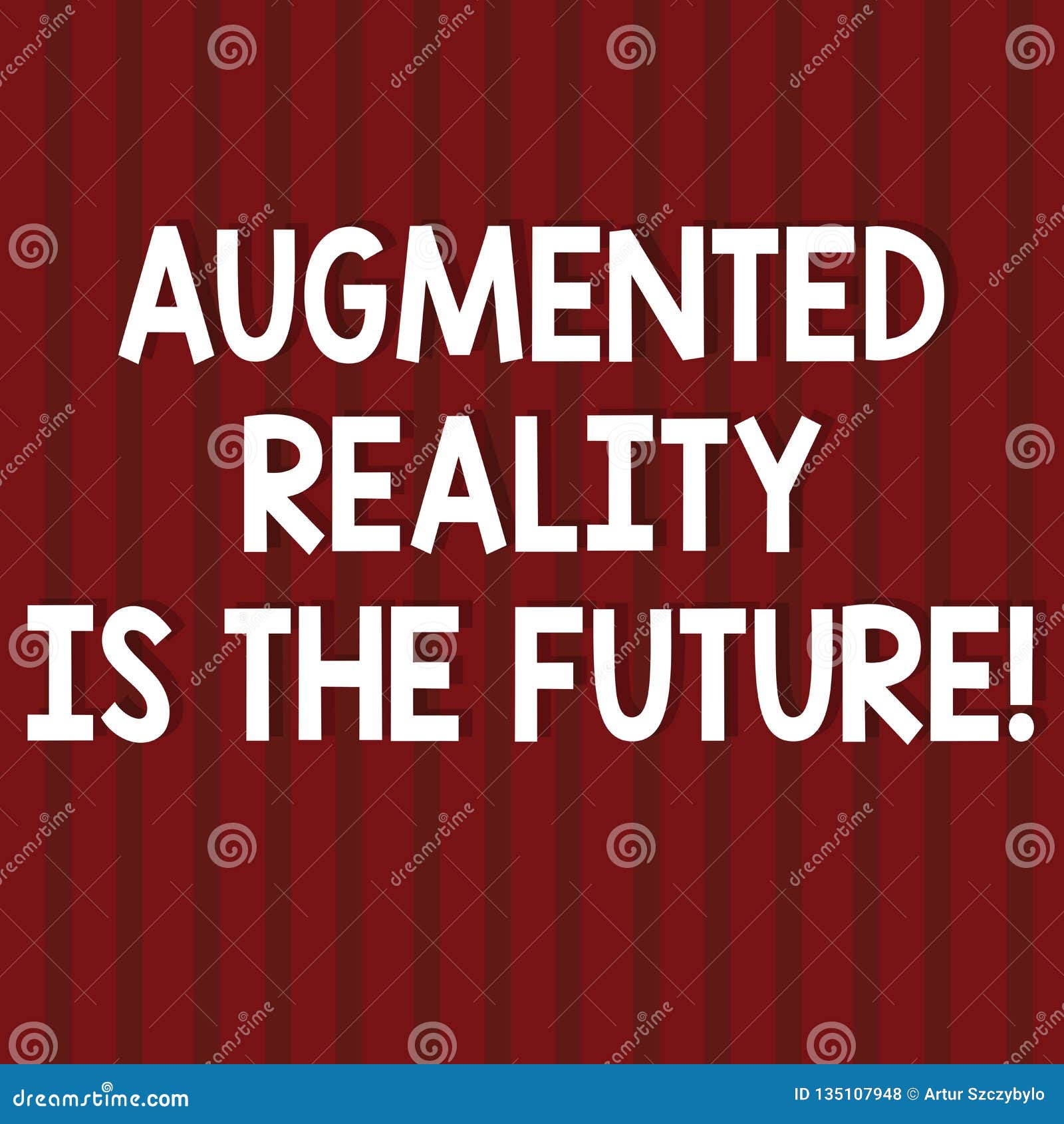 Text Sign Showing Augmented Reality is the Future. Conceptual Photo ... Text Sign Showing Augmented Reality is the Future. Conceptual Photo ...