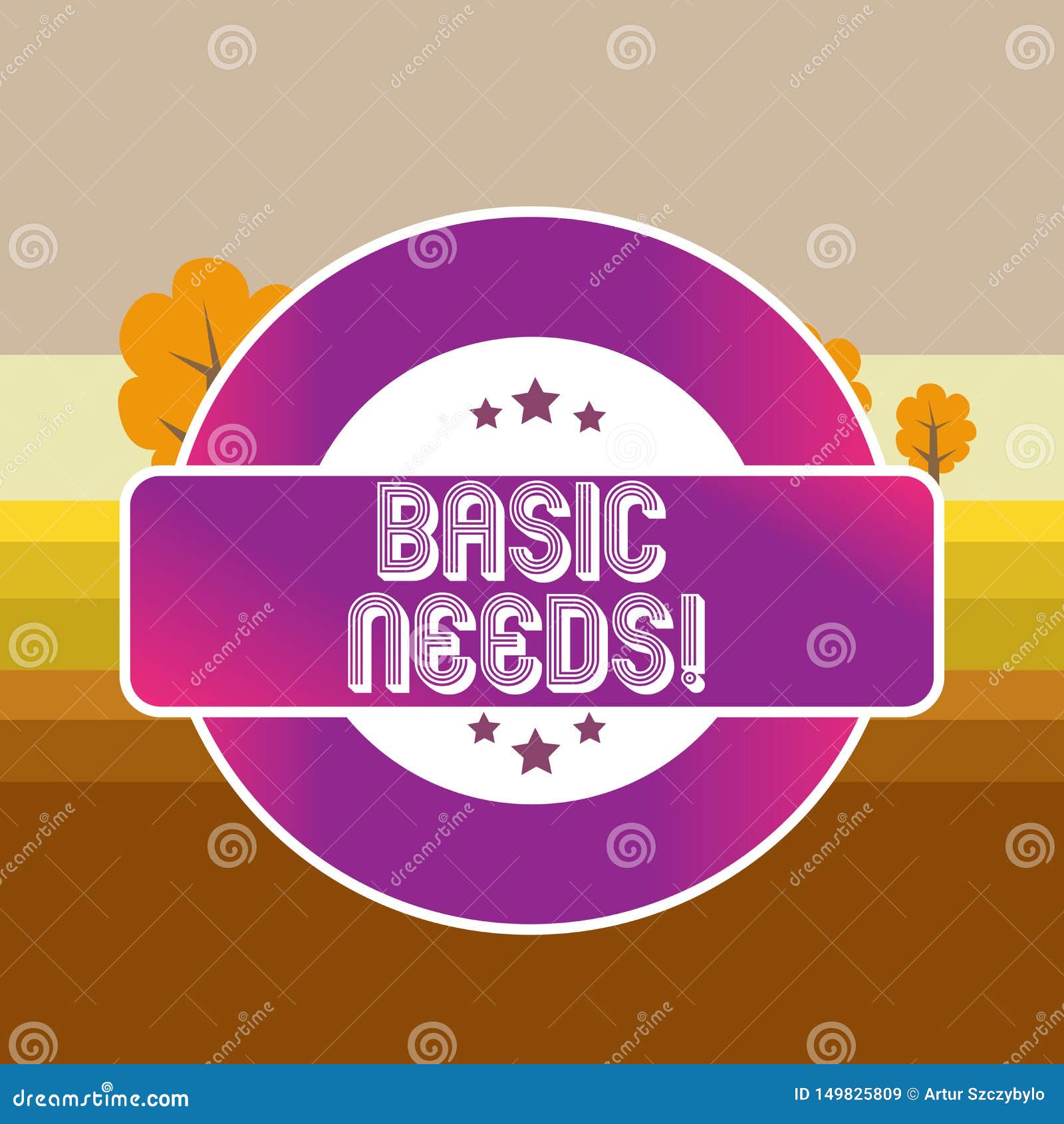 Text Sign Showing Basic Needs. Conceptual Photo Measurement of Absolute ...