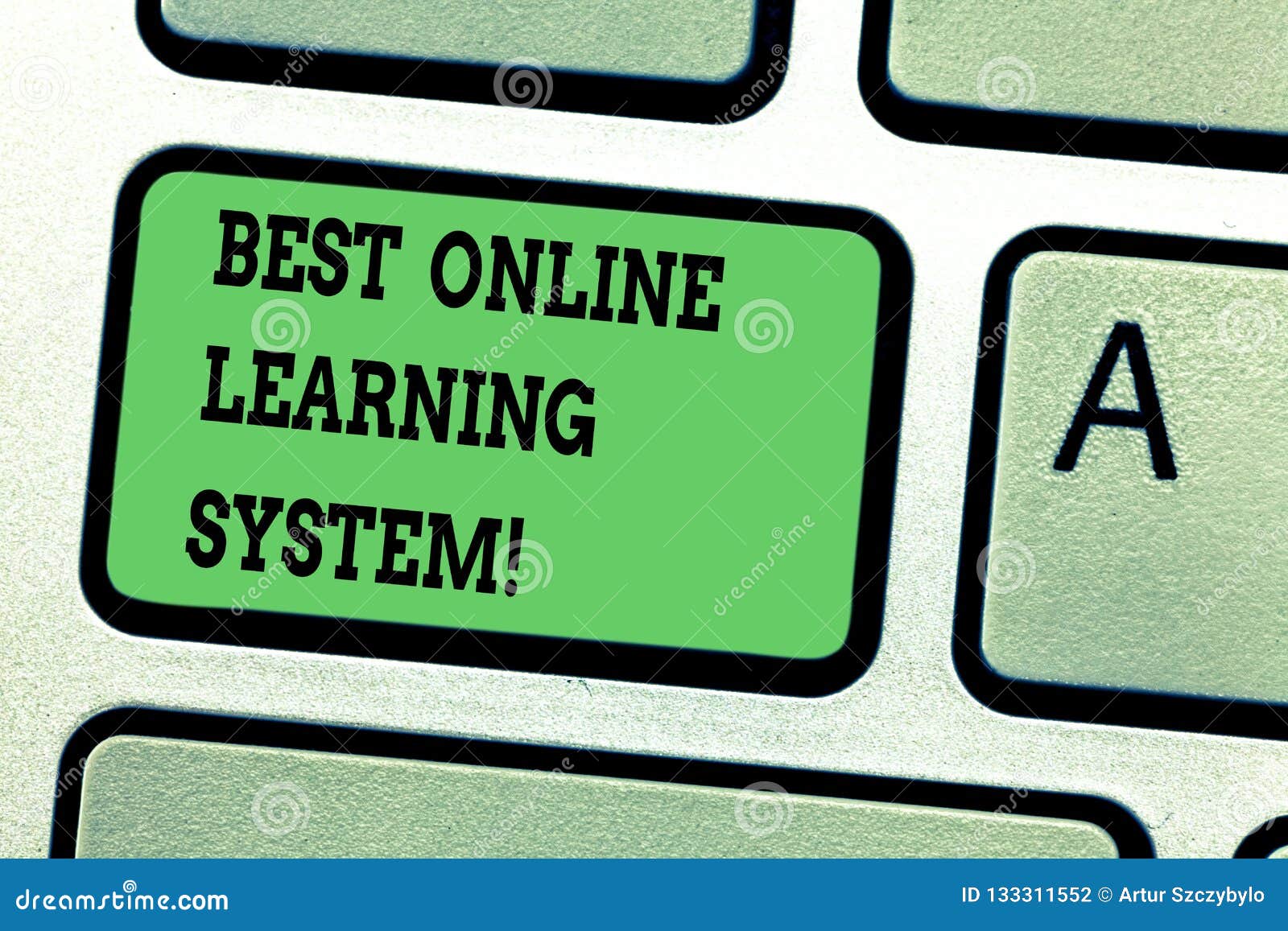 Text Sign Showing Best Online Learning System. Conceptual Photo Top ...