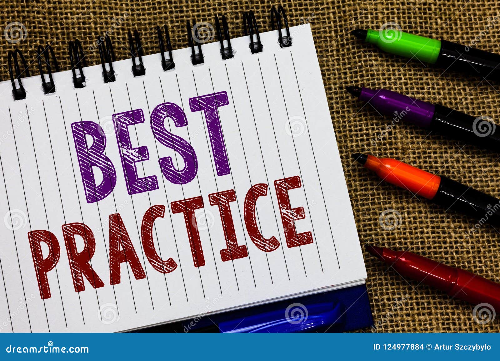 Text Sign Showing Best Practice. Conceptual Photo Method Systematic ...