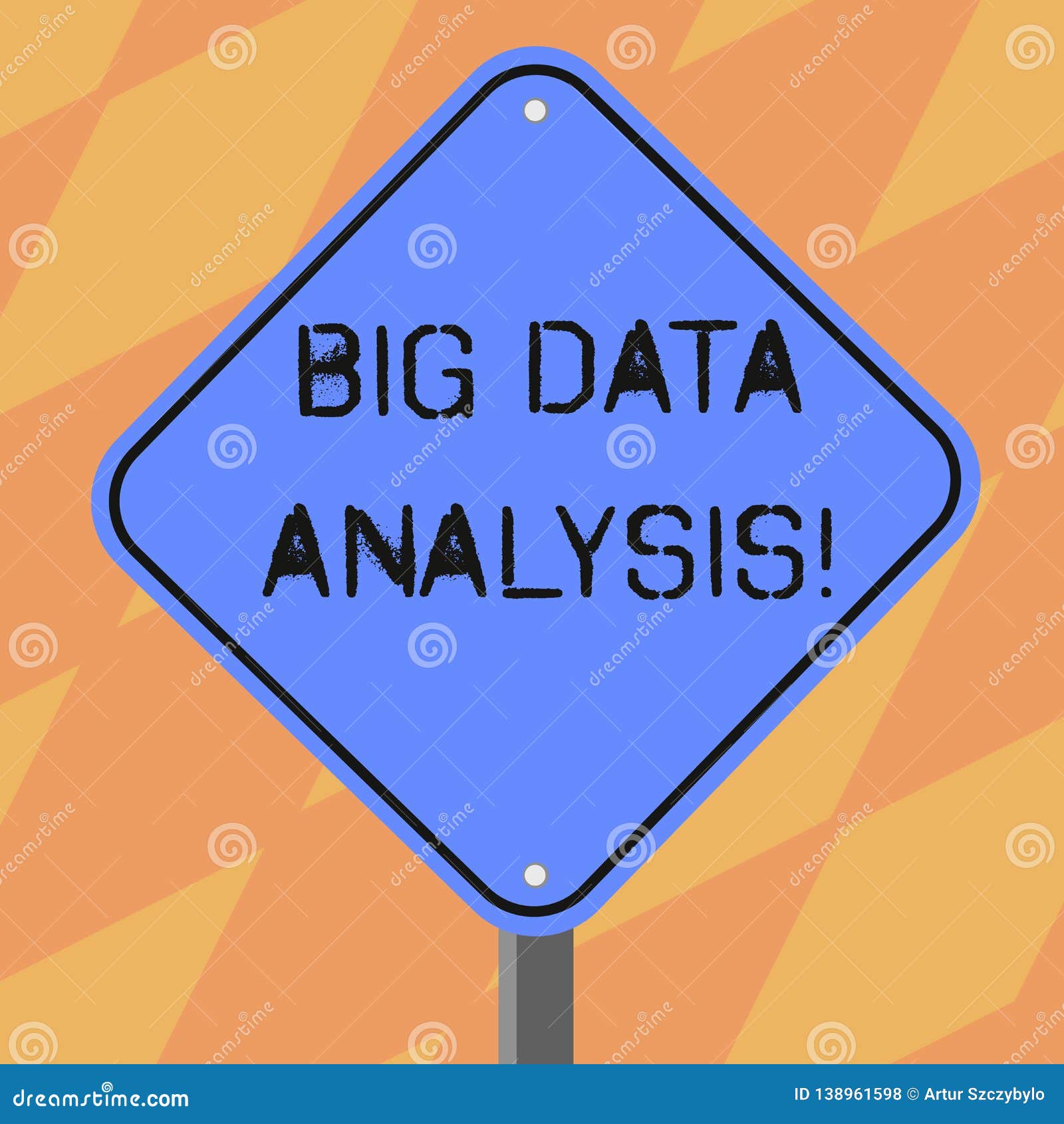 Text Sign Showing Big Data Analysis. Conceptual Photo Complex Process ...