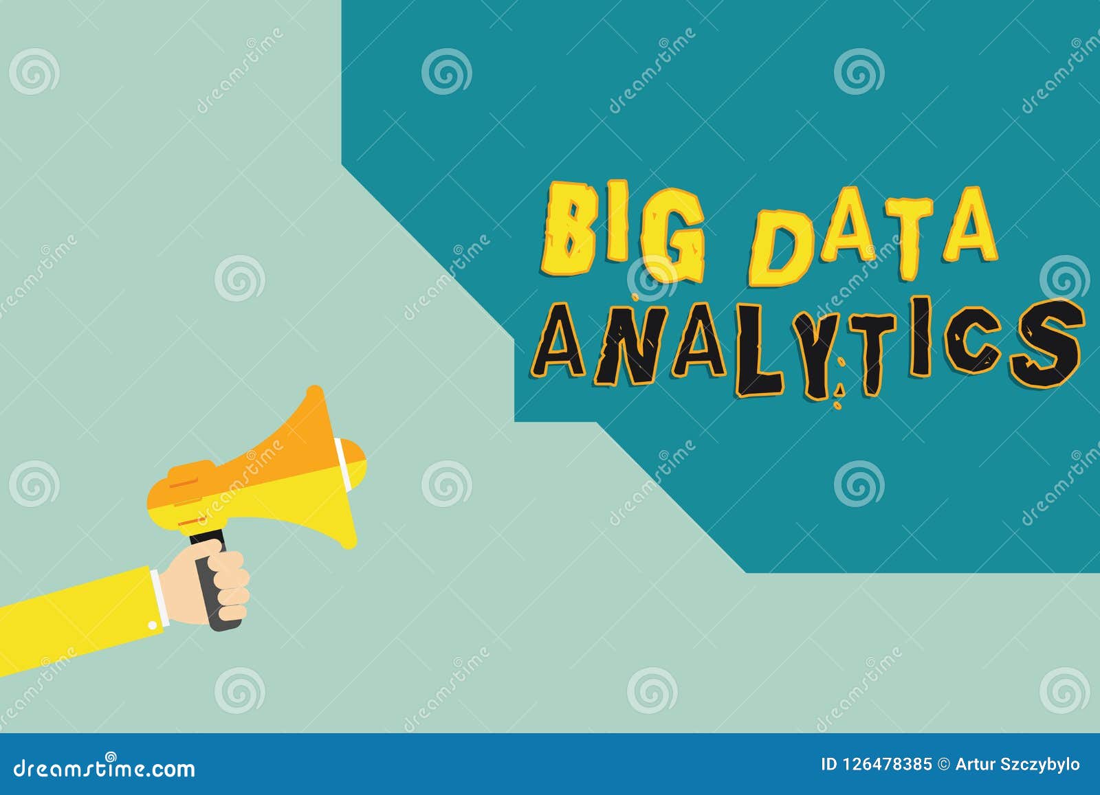 Text Sign Showing Big Data Analytics. Conceptual Photo the Process of ...