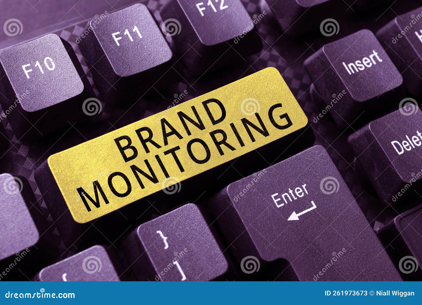 Text Sign Showing Brand Monitoring. Internet Concept Process To ... Text Sign Showing Brand Monitoring. Internet Concept Process To ...