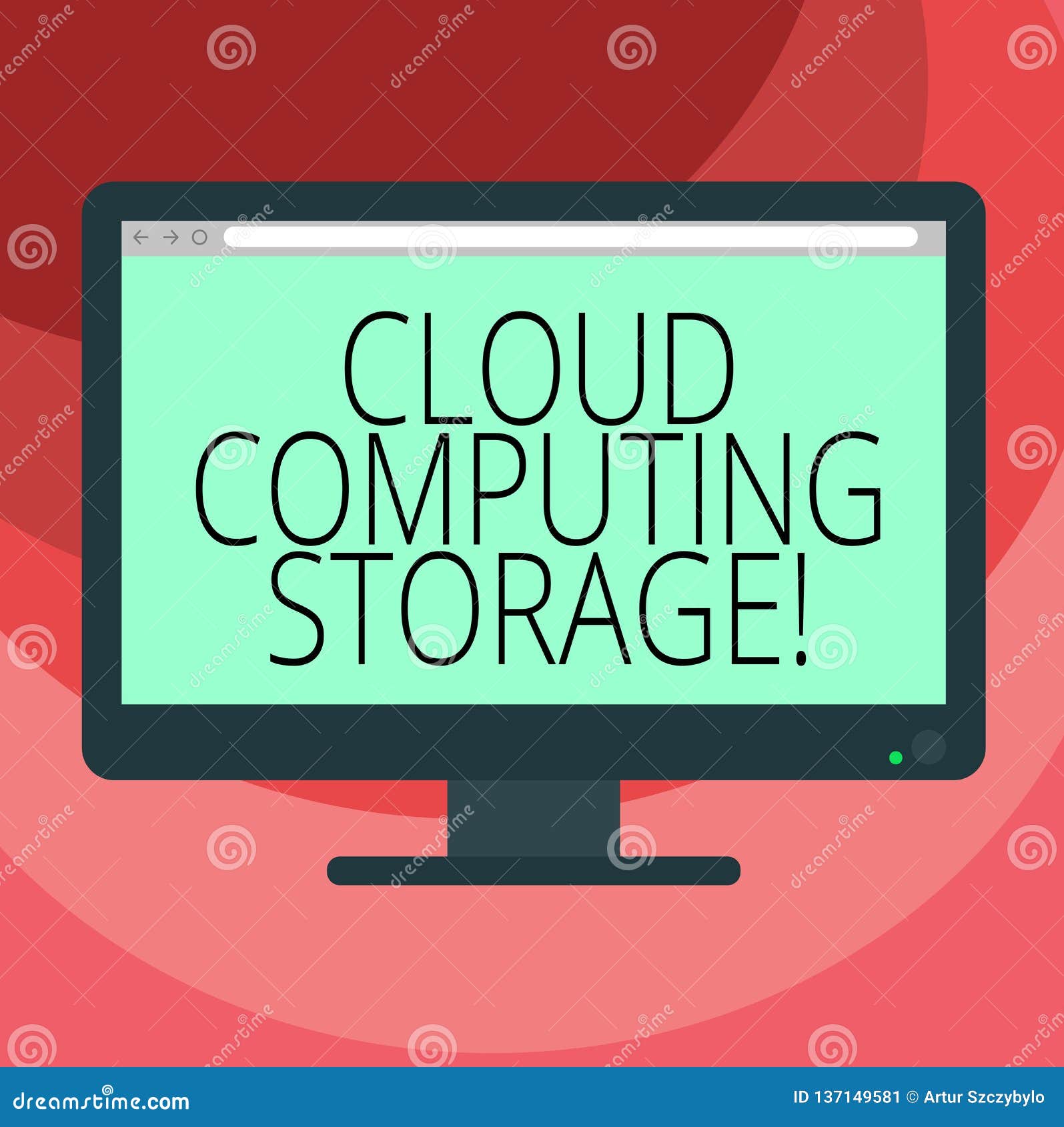 Text Sign Showing Cloud Computing Storage. Conceptual Photo Digital ...