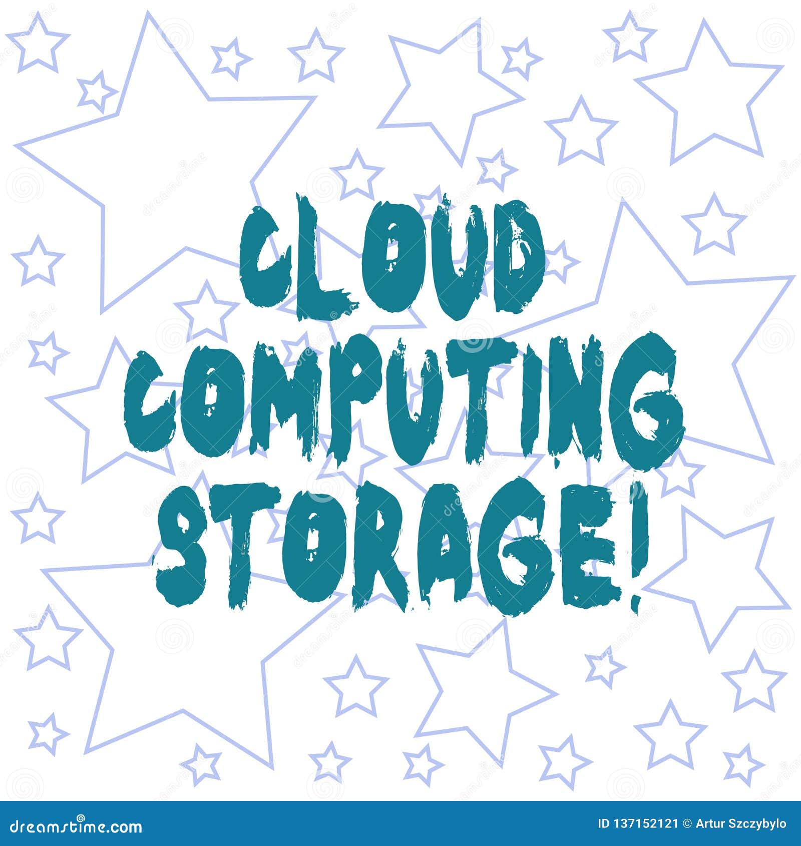 Text Sign Showing Cloud Computing Storage. Conceptual Photo Digital ...