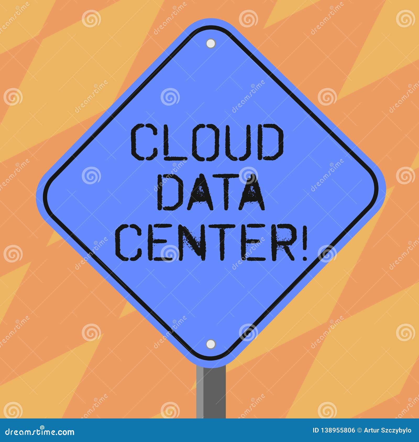 Text Sign Showing Cloud Data Center. Conceptual Photo Off Premise Form ...