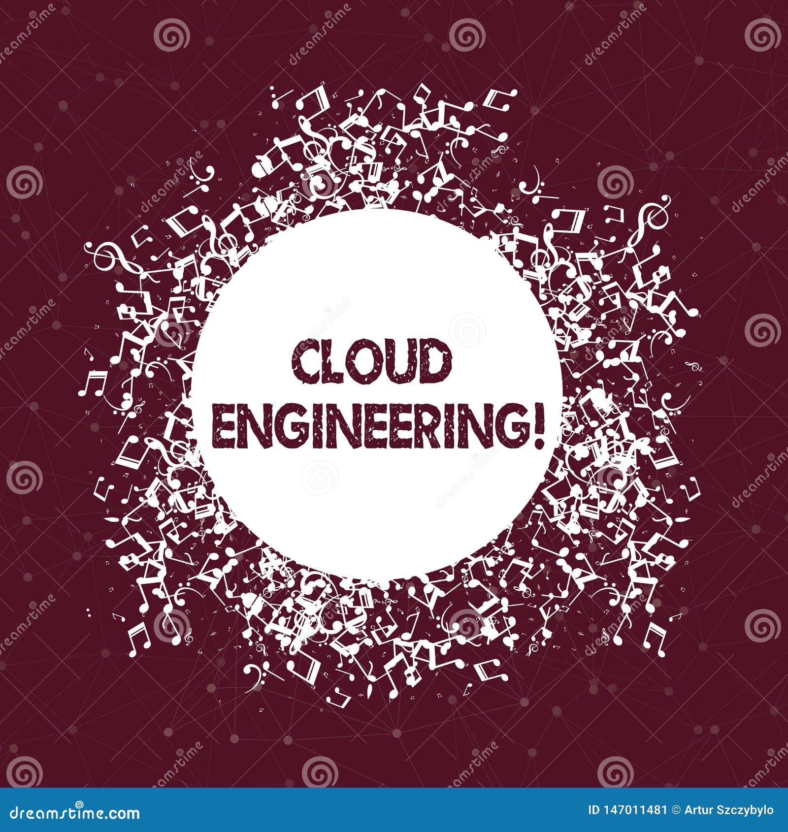 Text Sign Showing Cloud Engineering. Conceptual Photo Application of ...
