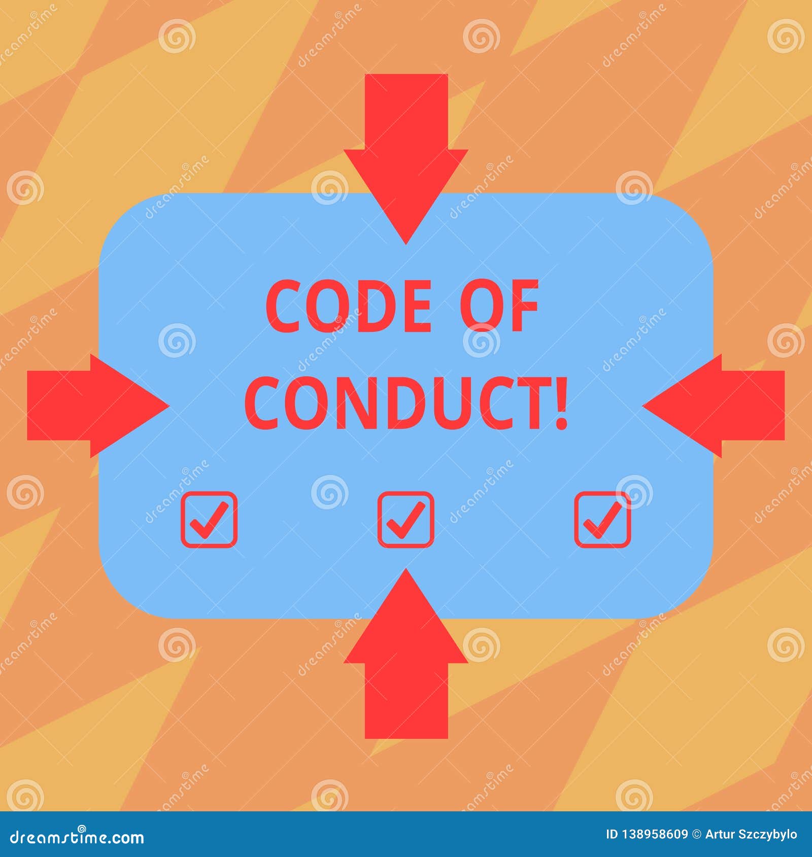 Text Sign Showing Code of Conduct. Conceptual Photo Ethics Rules Moral ...