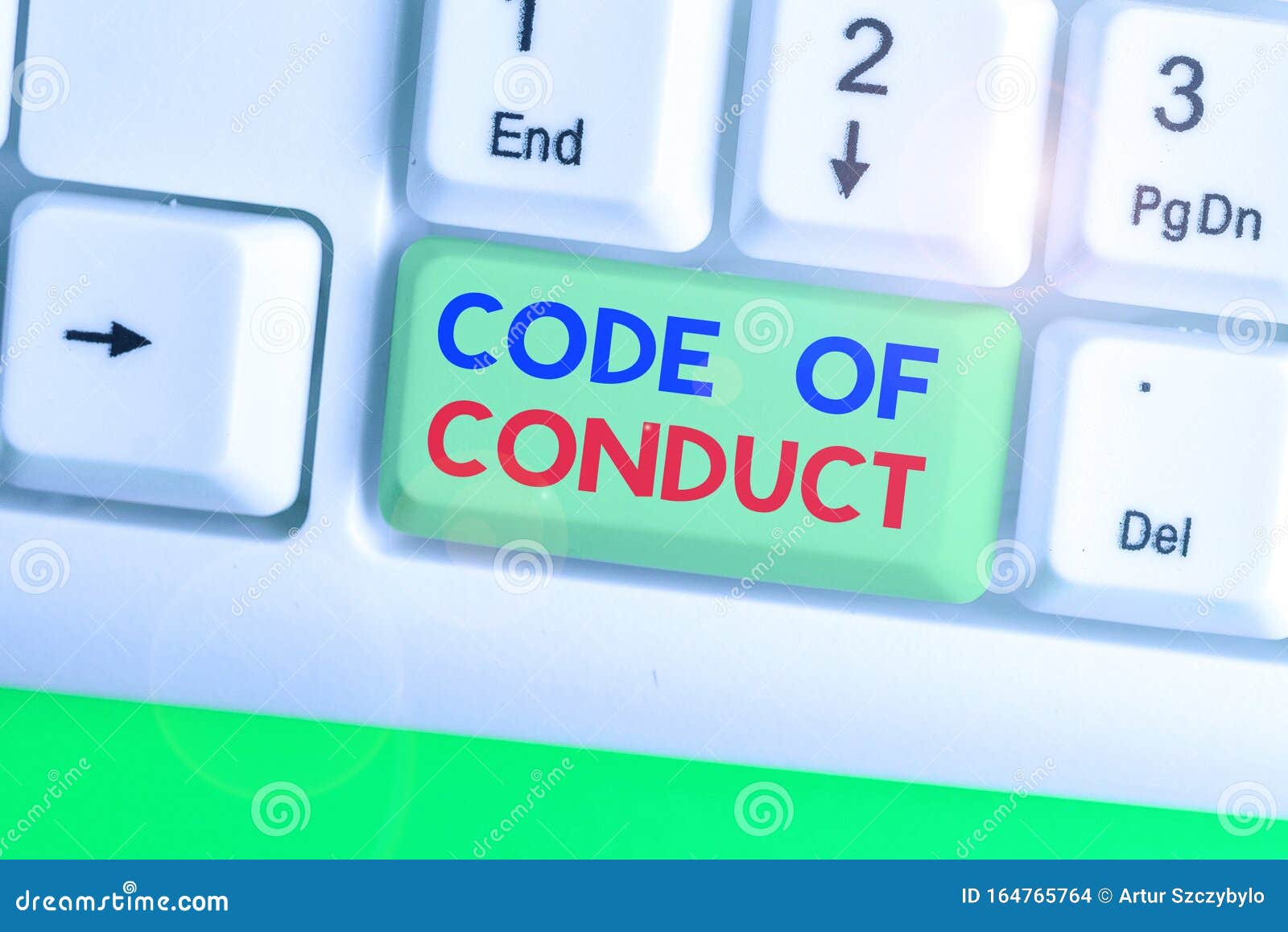 Text Sign Showing Code of Conduct. Conceptual Photo Ethics Rules Moral ...