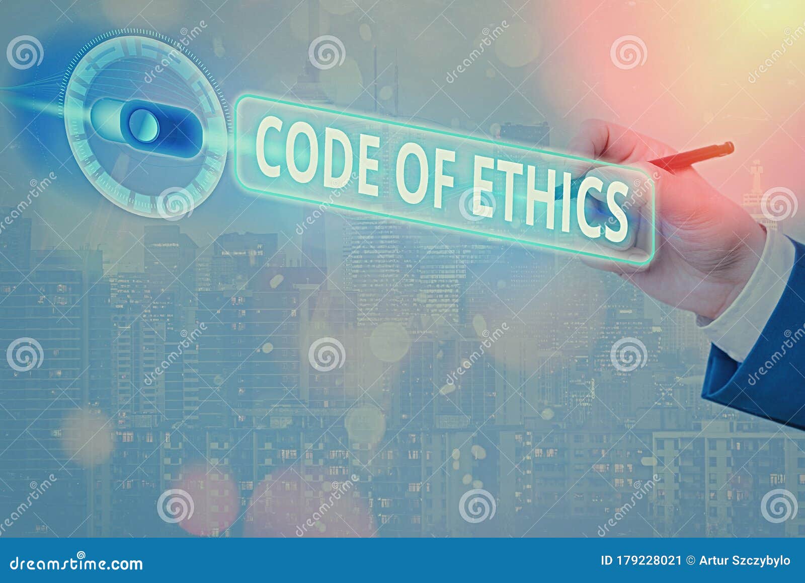 Text Sign Showing Code of Ethics. Conceptual Photo Basic Guide for ...