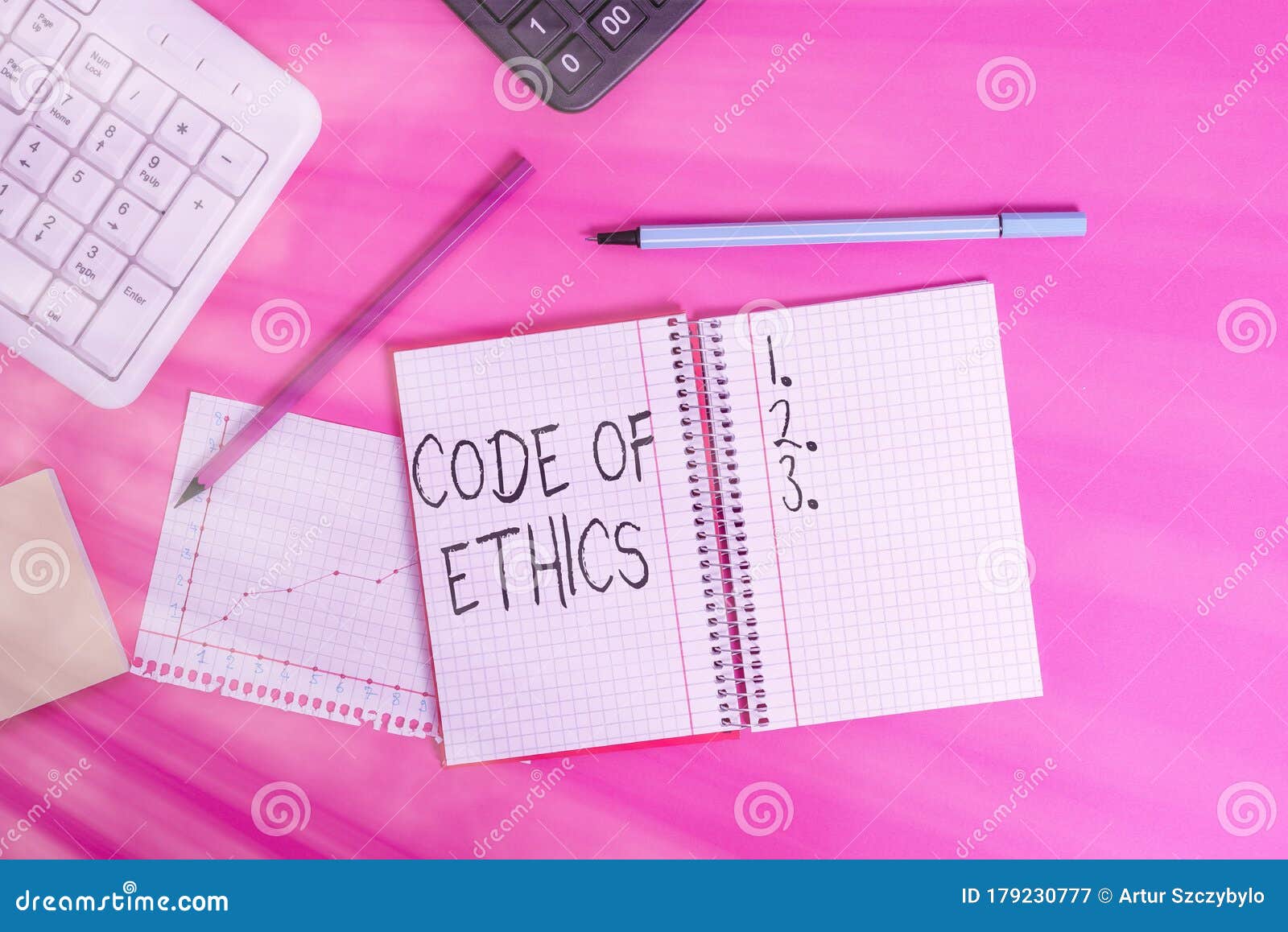 Text Sign Showing Code of Ethics. Conceptual Photo Basic Guide for ...