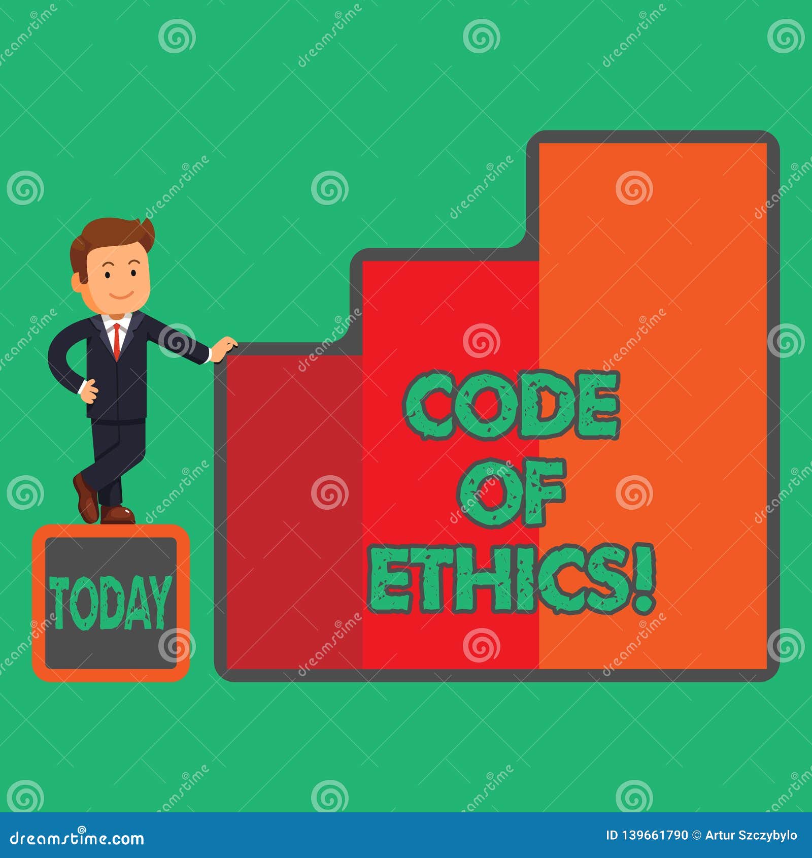 Text Sign Showing Code of Ethics. Conceptual Photo Moral Rules Ethical ...