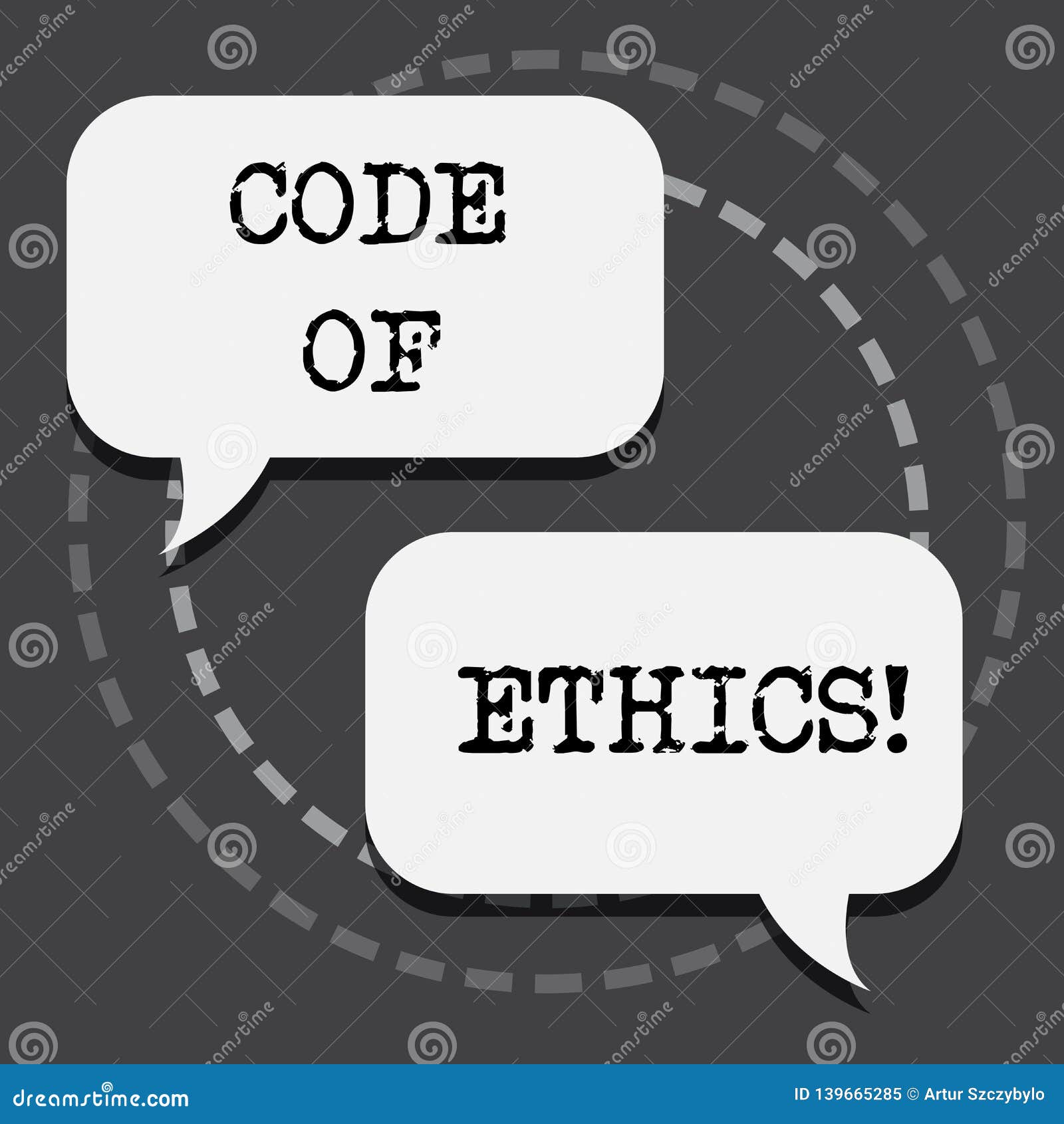 Text Sign Showing Code of Ethics. Conceptual Photo Moral Rules Ethical ...