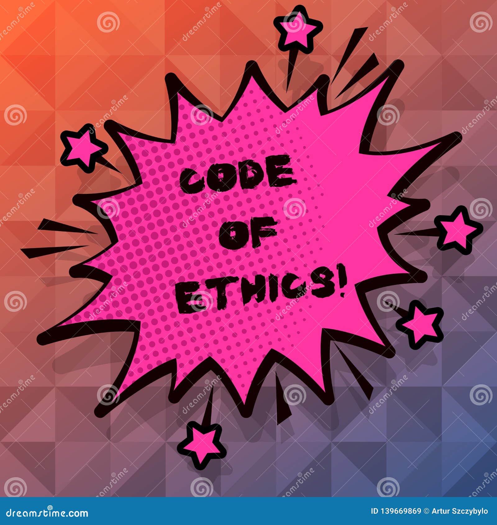 Text Sign Showing Code of Ethics. Conceptual Photo Moral Rules Ethical ...