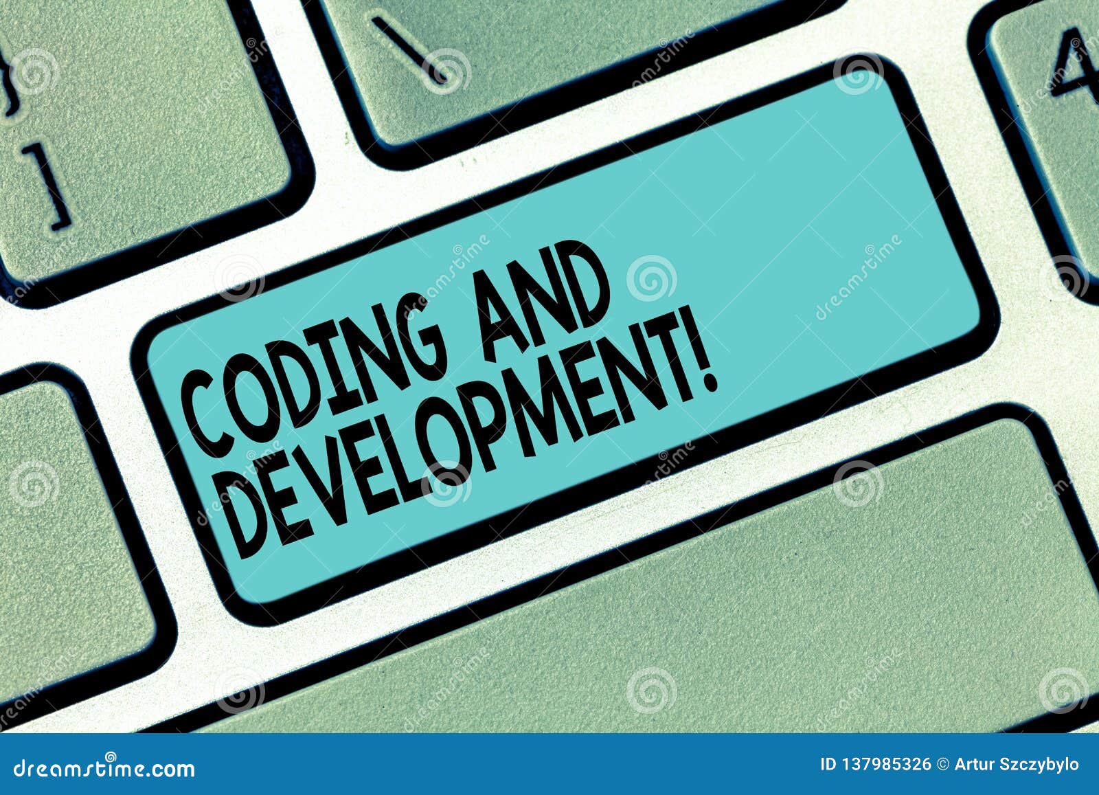 Text Sign Showing Coding And Development Conceptual Photo To Program