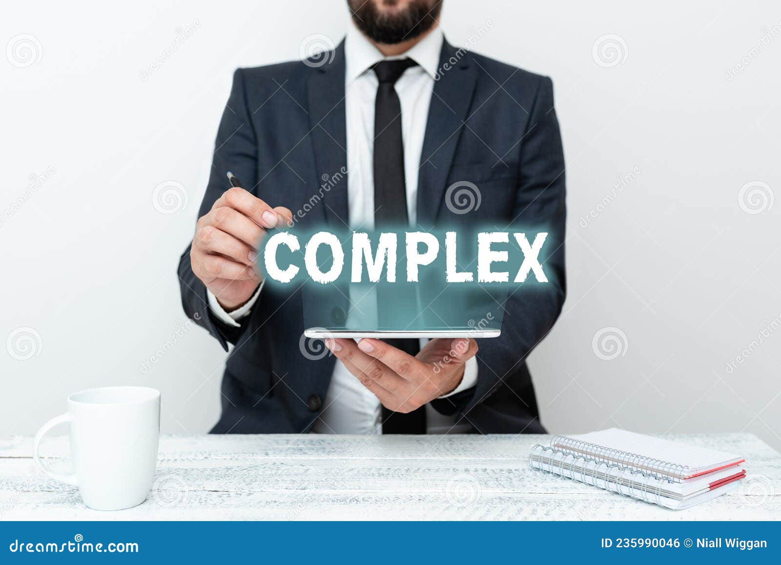 Text Sign Showing Complex. Internet Concept the Significant Ideas that ...