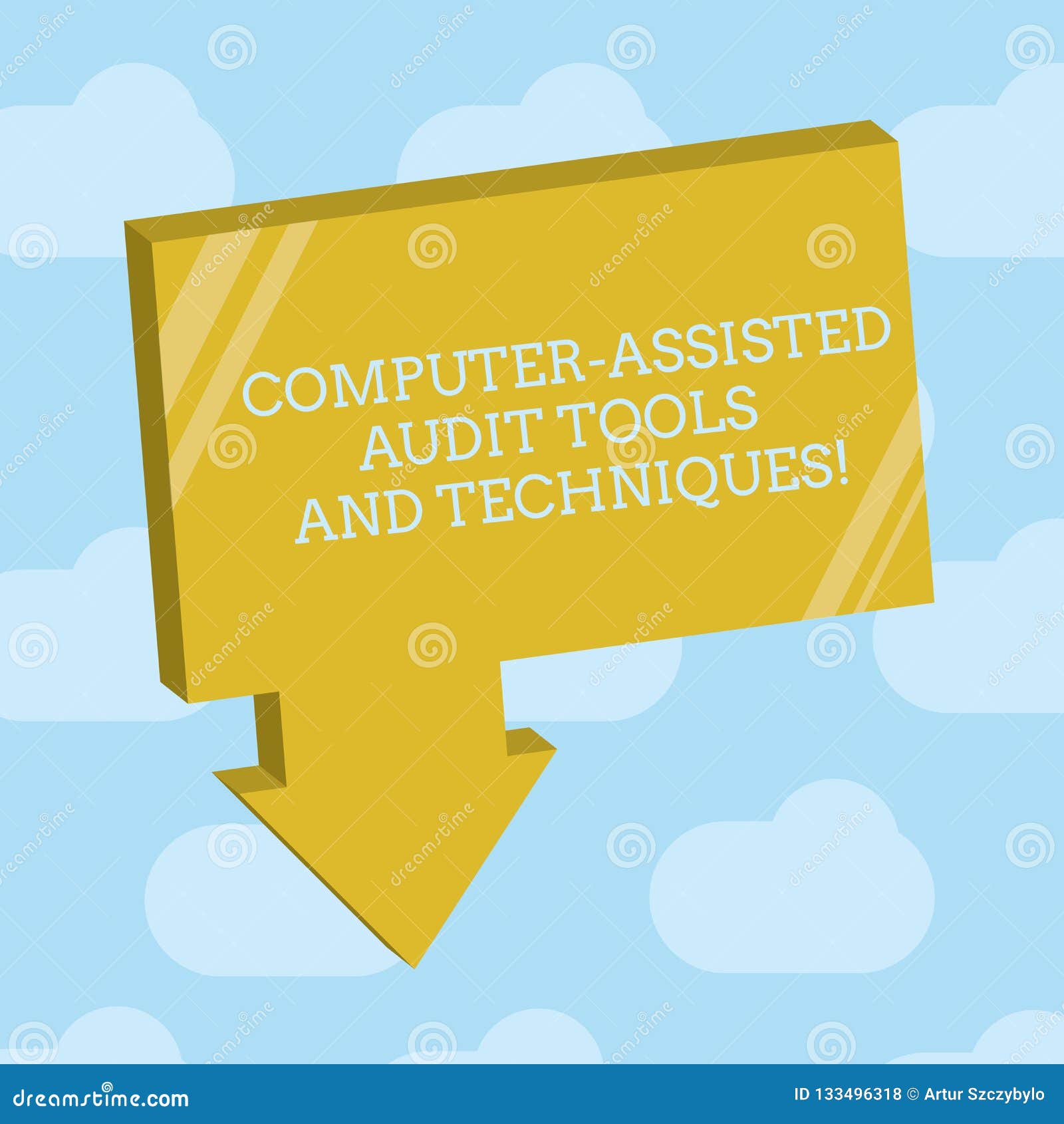 Text Sign Showing Computer Assisted Audit Tools and Techniques ...