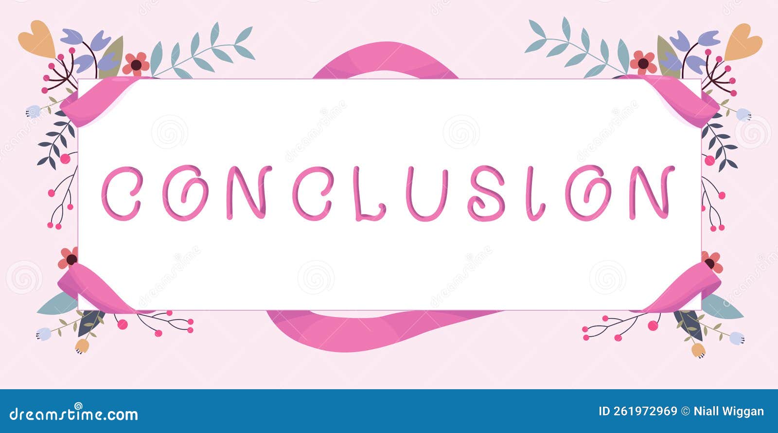 Text Sign Showing Conclusion. Business Idea Results Analysis Final ...