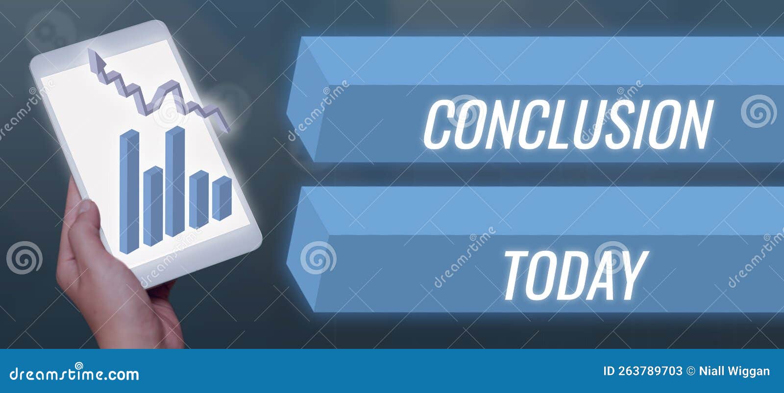 Text Sign Showing Conclusion. Business Idea Results Analysis Final ...