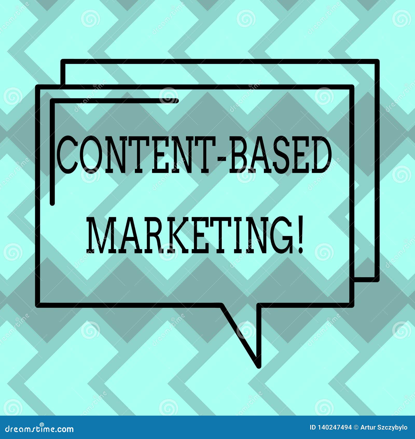 Text Sign Showing Content Based Marketing. Conceptual Photo Advertising ...