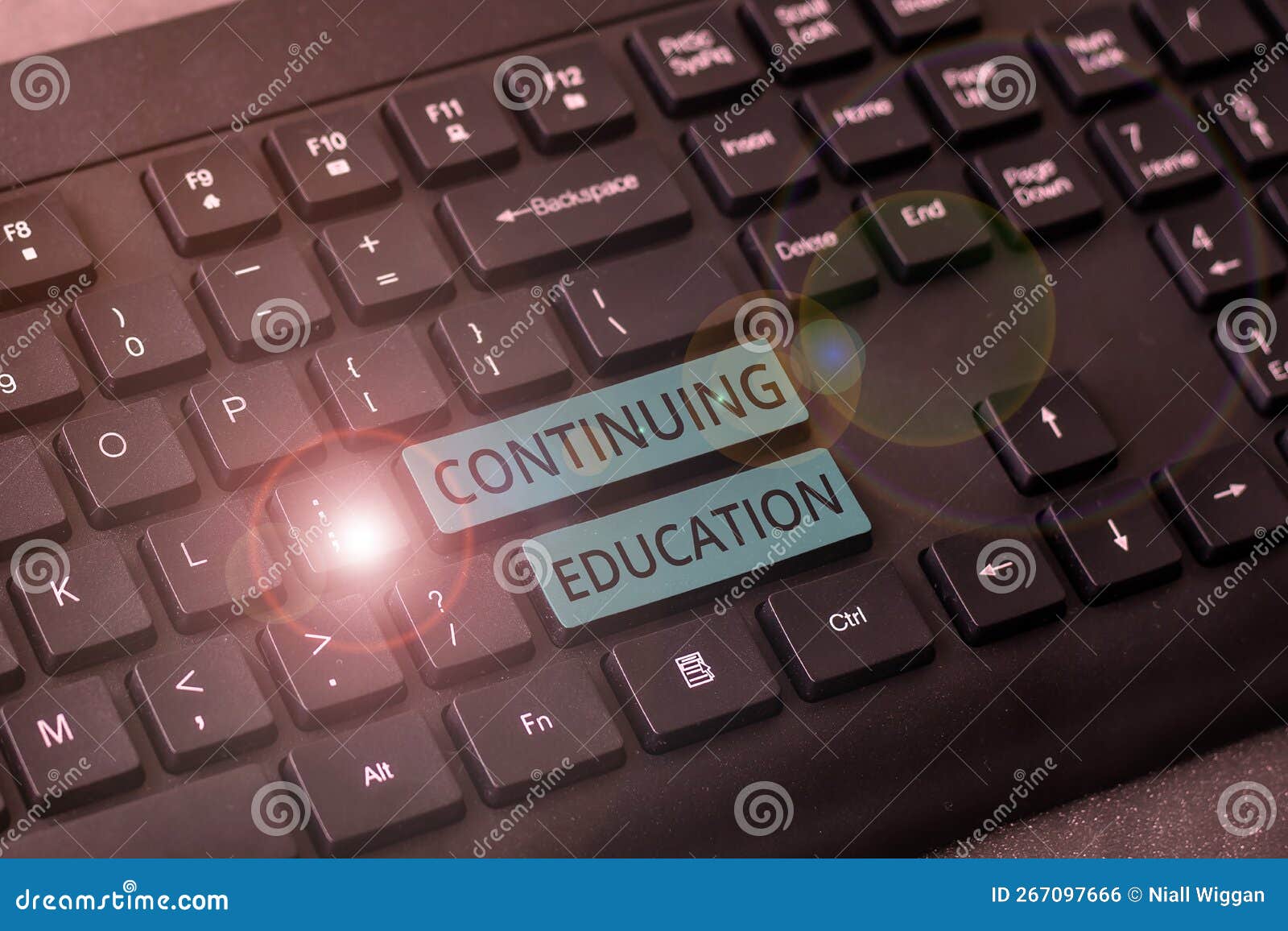 Sign Displaying Continuing Education. Conceptual Photo Continued ...