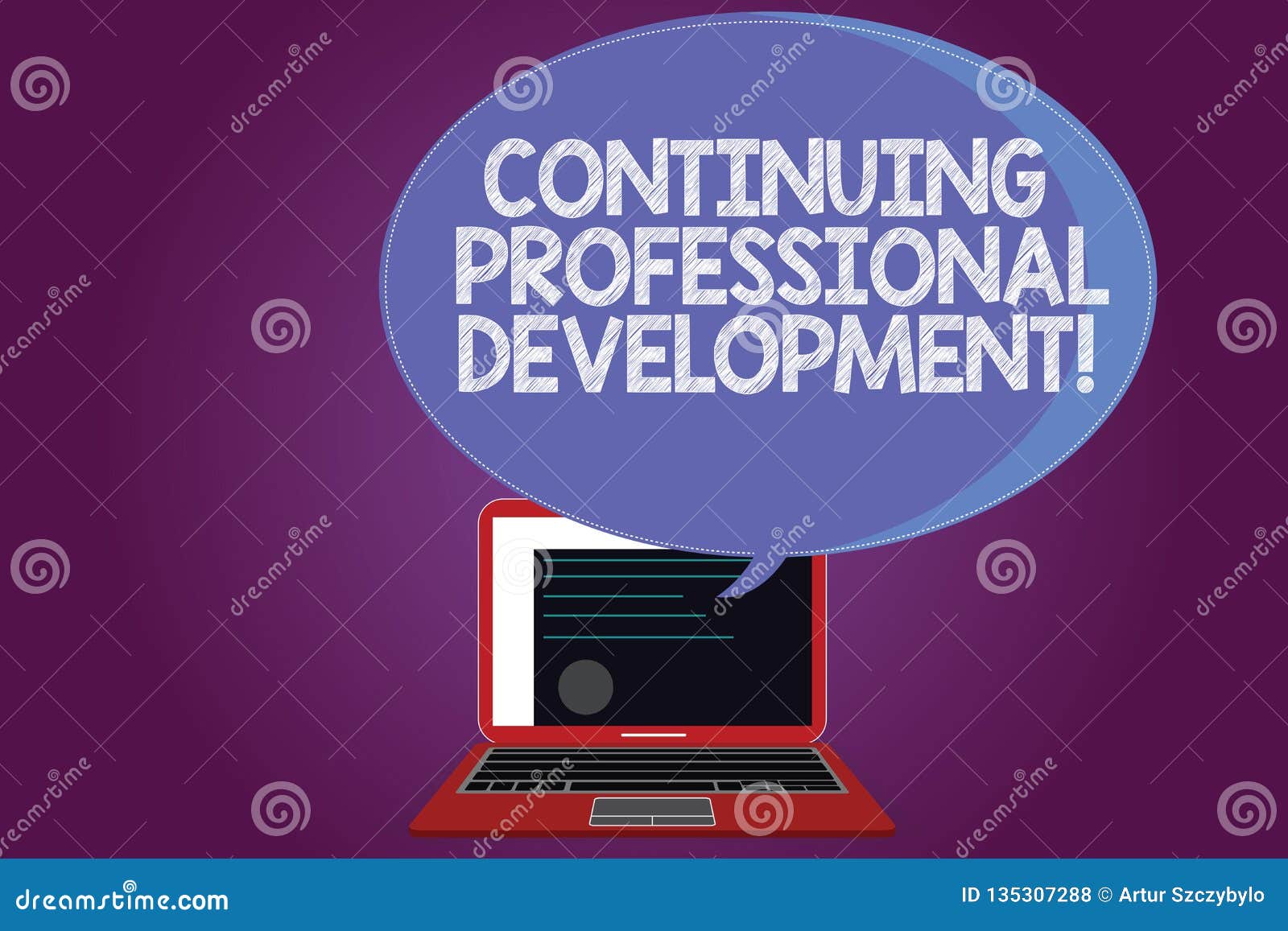 Text Sign Showing Continuing Professional Development. Conceptual Photo ...