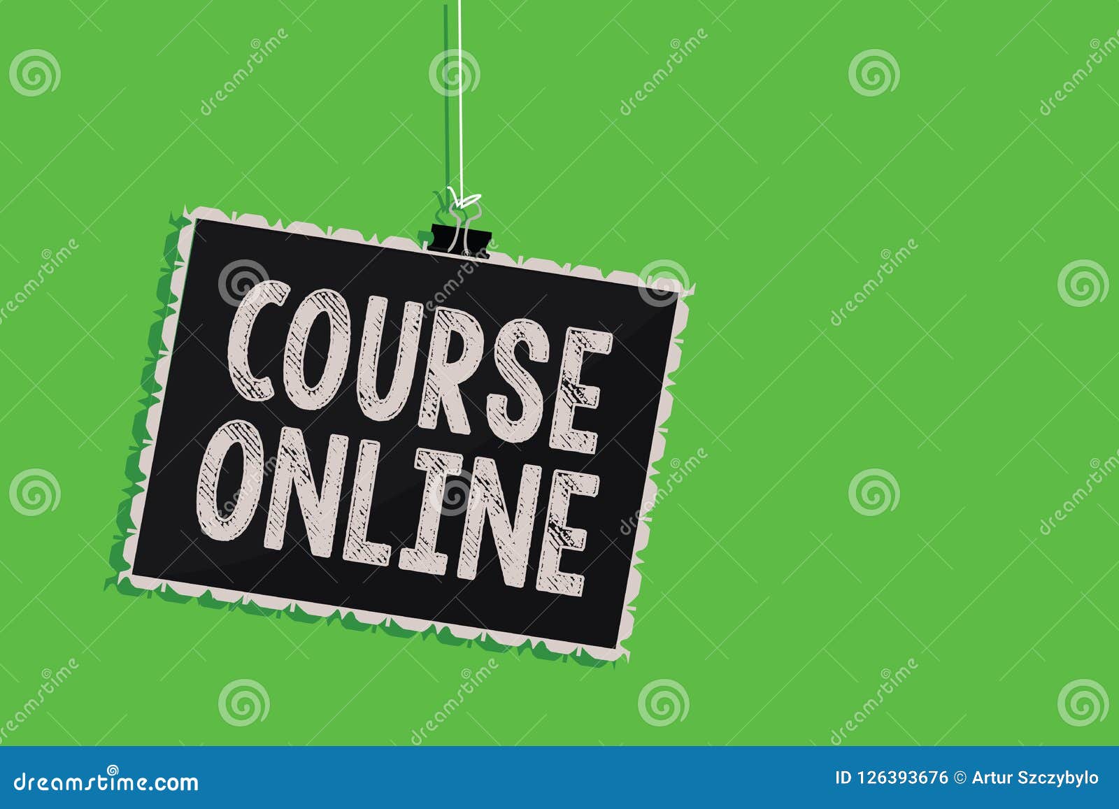 Text Sign Showing Course Online. Conceptual Photo ELearning Electronic ...
