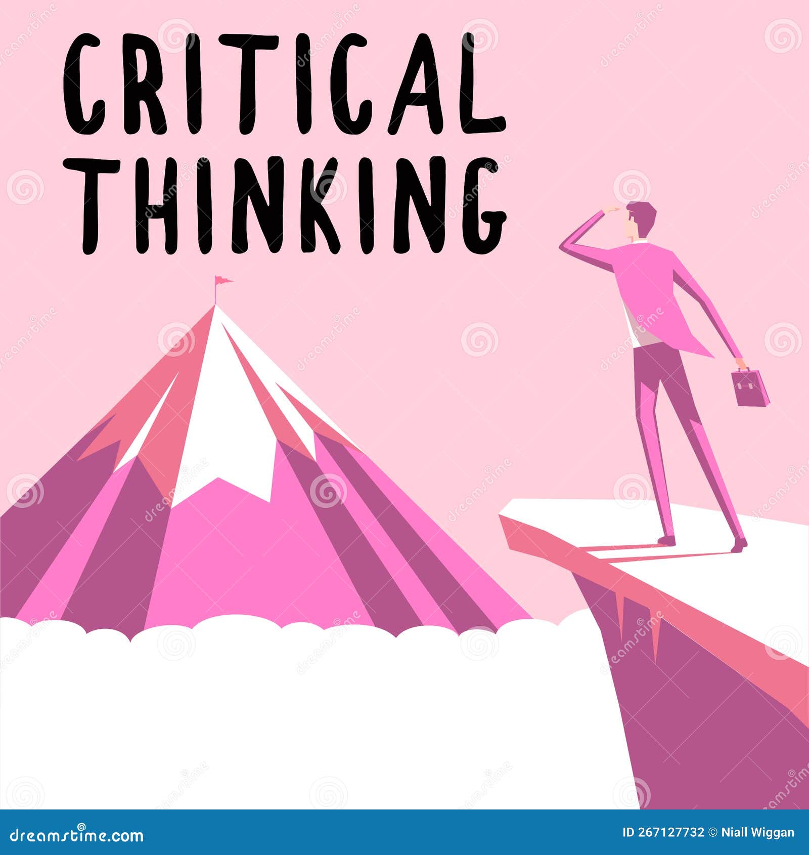 Text Sign Showing Critical Thinking. Business Overview Sequence of ...