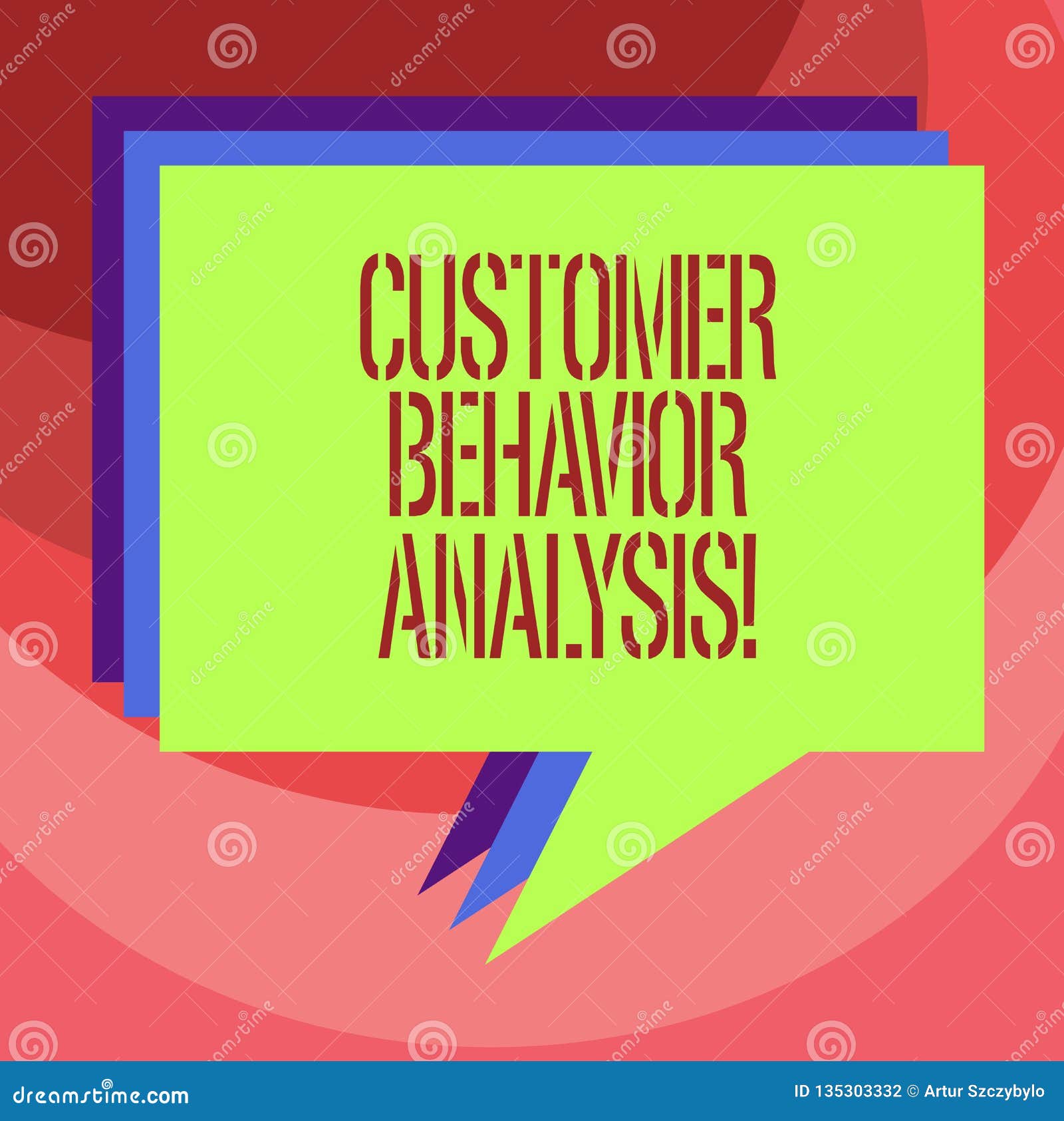 Text Sign Showing Customer Behavior Analysis. Conceptual Photo Buying ...
