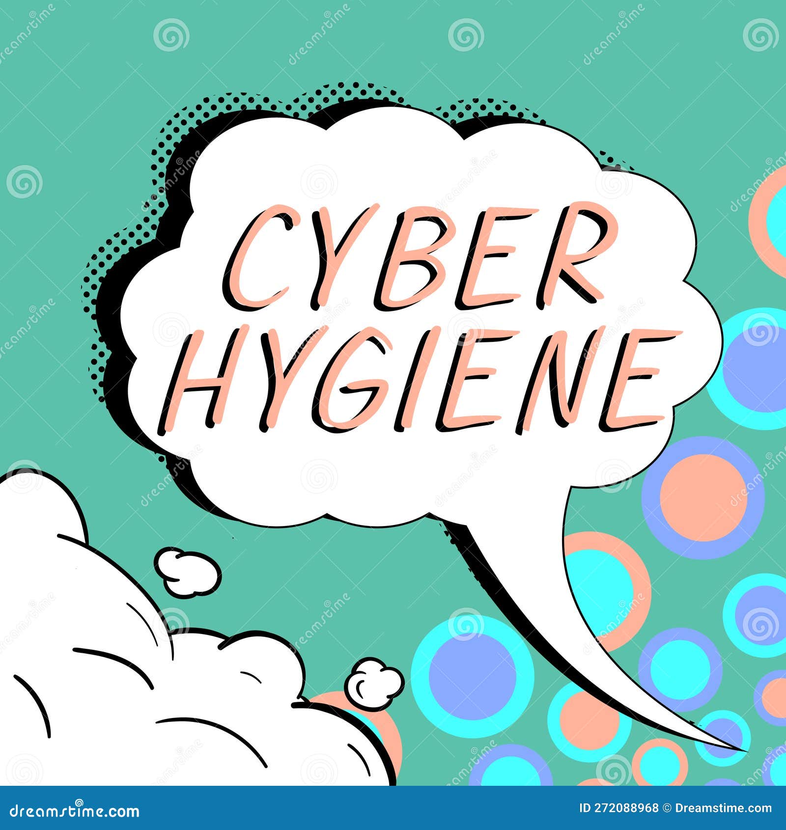 Text Caption Presenting Cyber Hygiene. Business Concept Steps that ...
